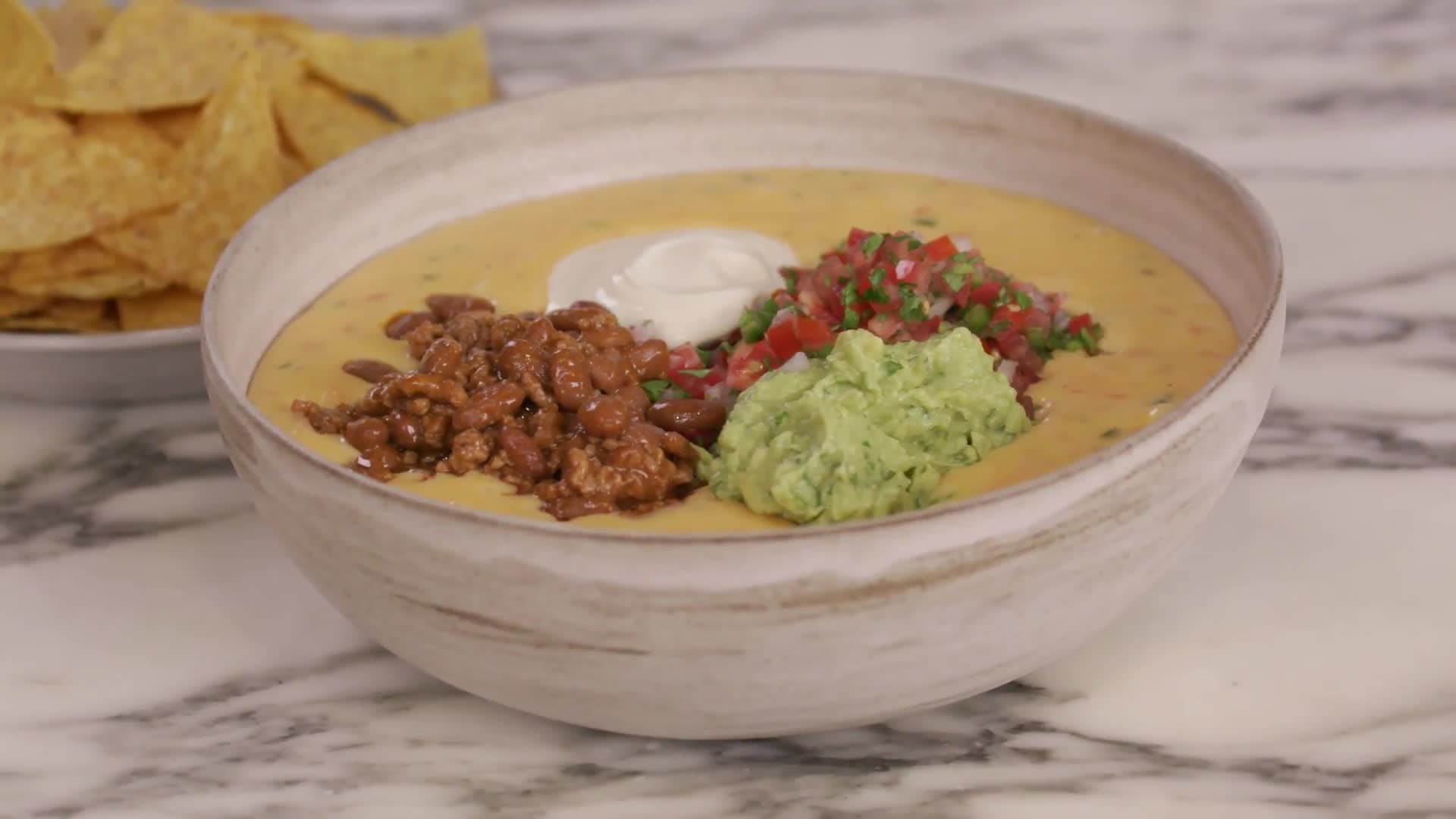 Watch Fully Loaded Queso | Bon Appétit