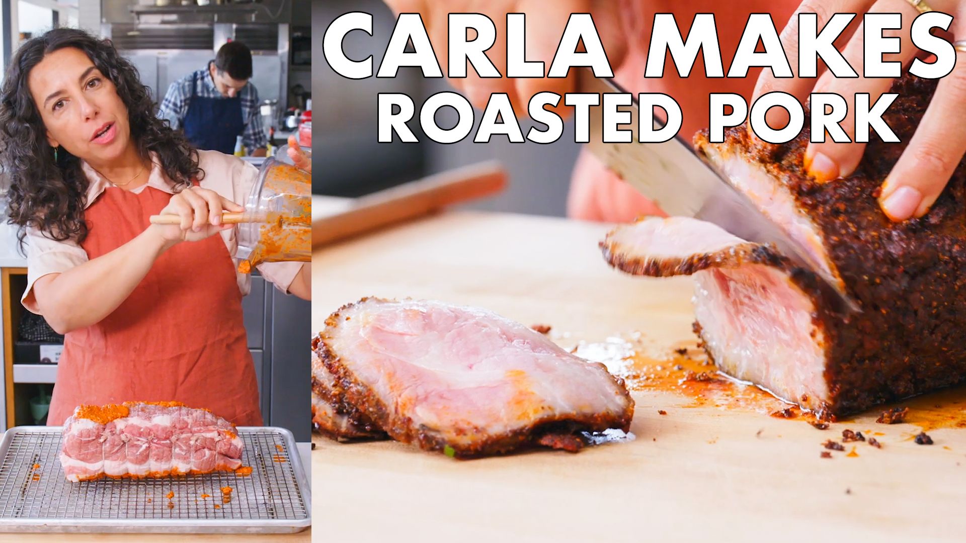 Watch Carla Makes Roasted Pork | From the Test Kitchen | Bon Appétit