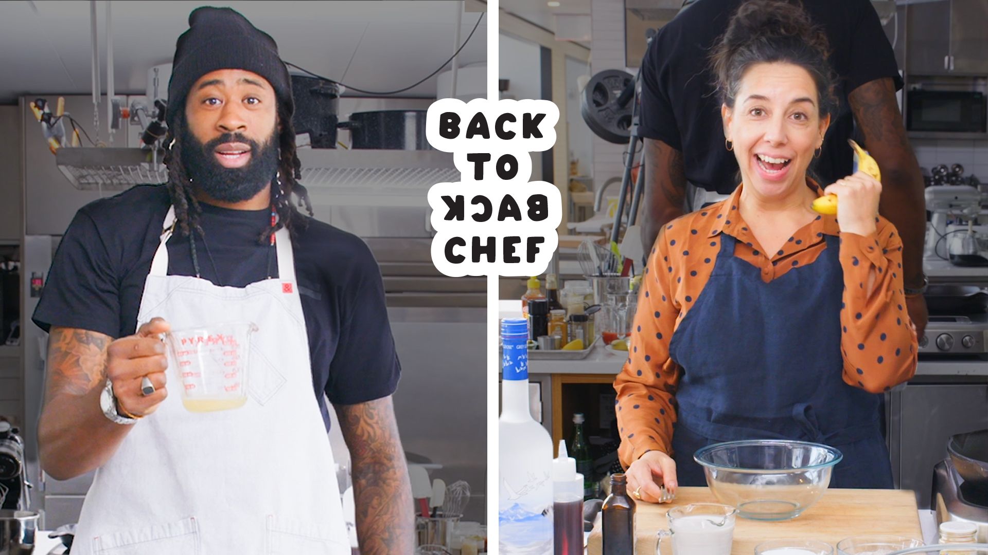 Watch DeAndre Jordan Tries to Keep Up with a Professional Chef | Back ...