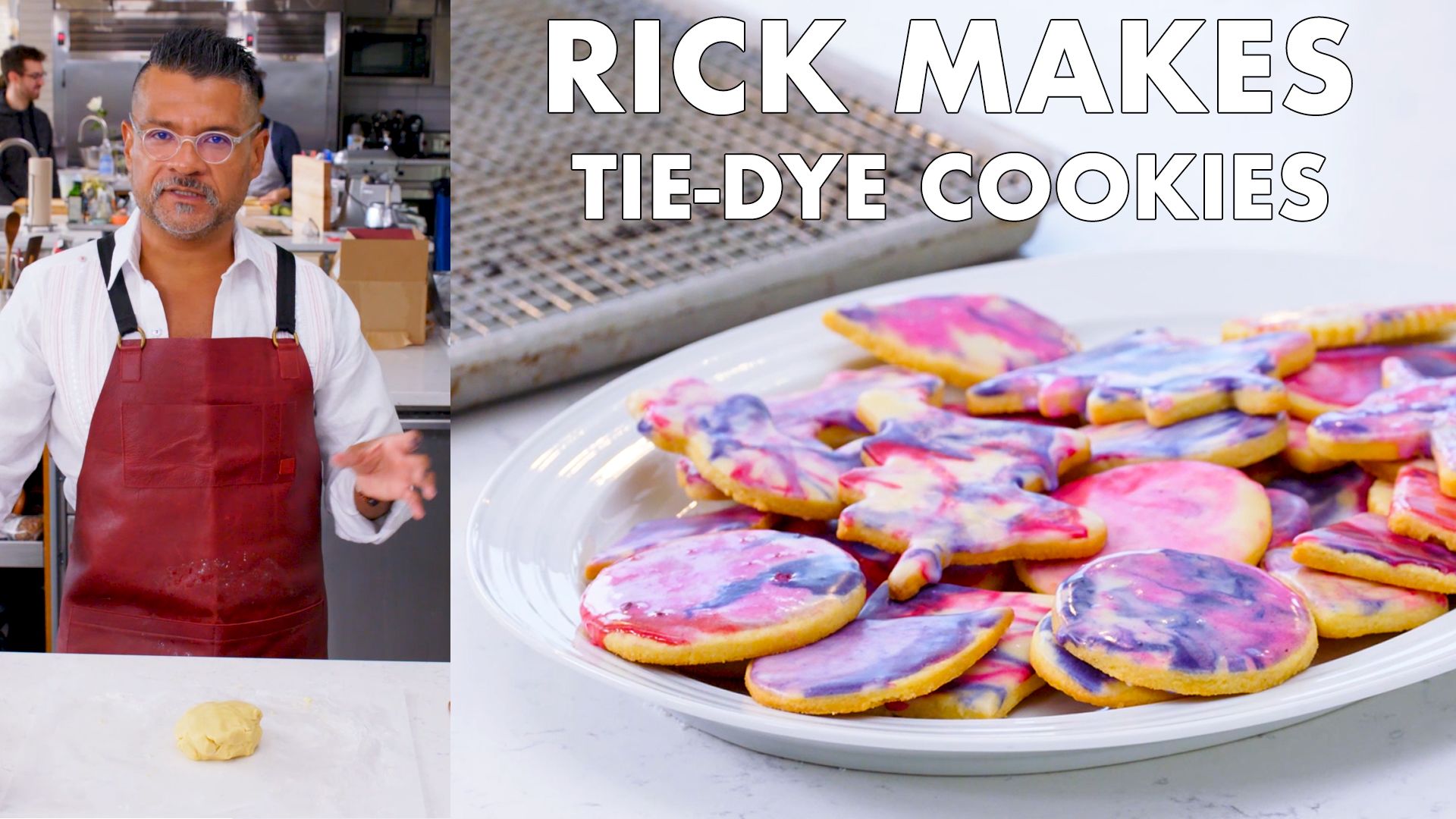 tie dye biscuits