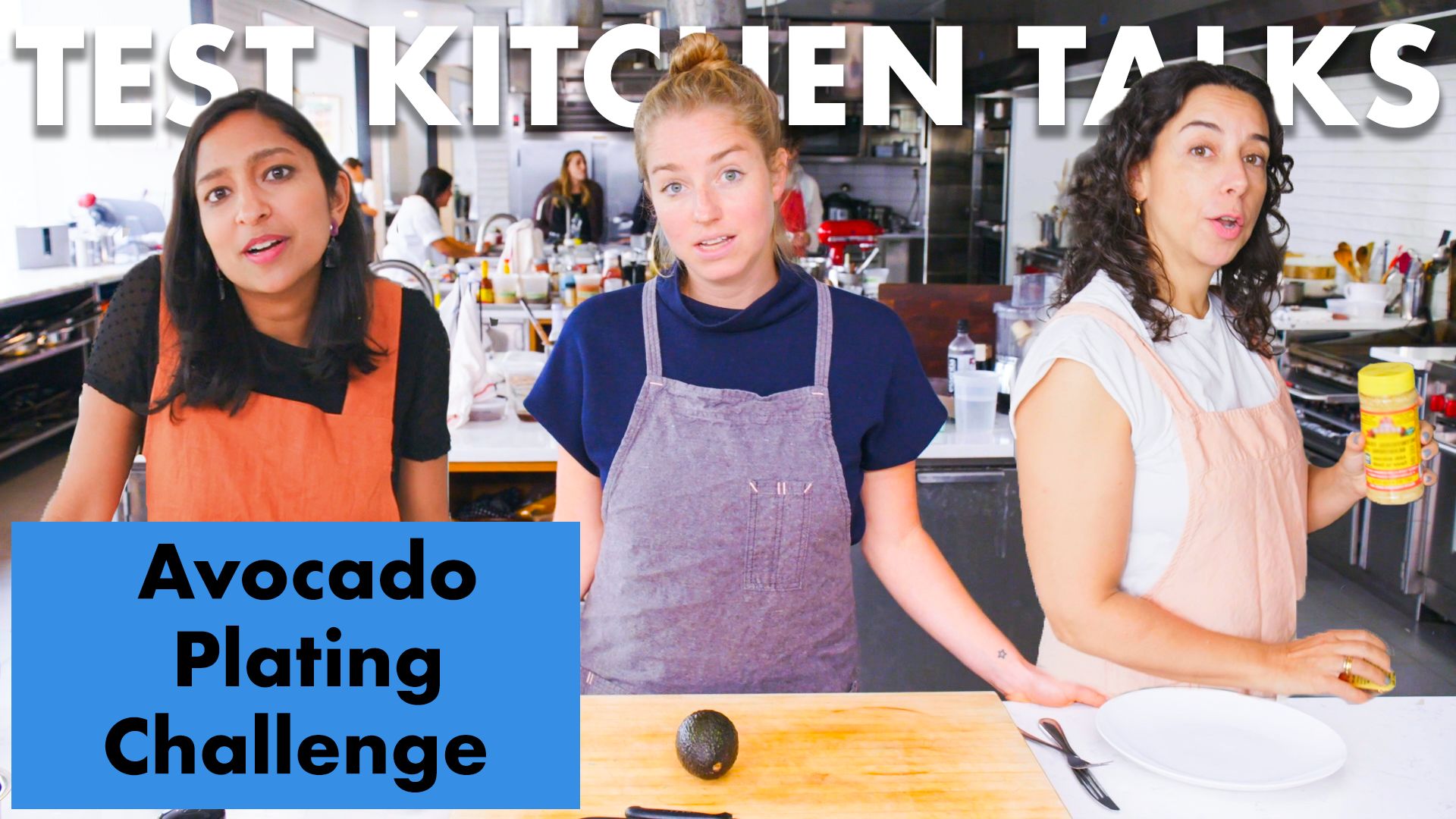 Watch Pro Chefs Challenged to Plate an Avocado in 1 Minute | Test ...
