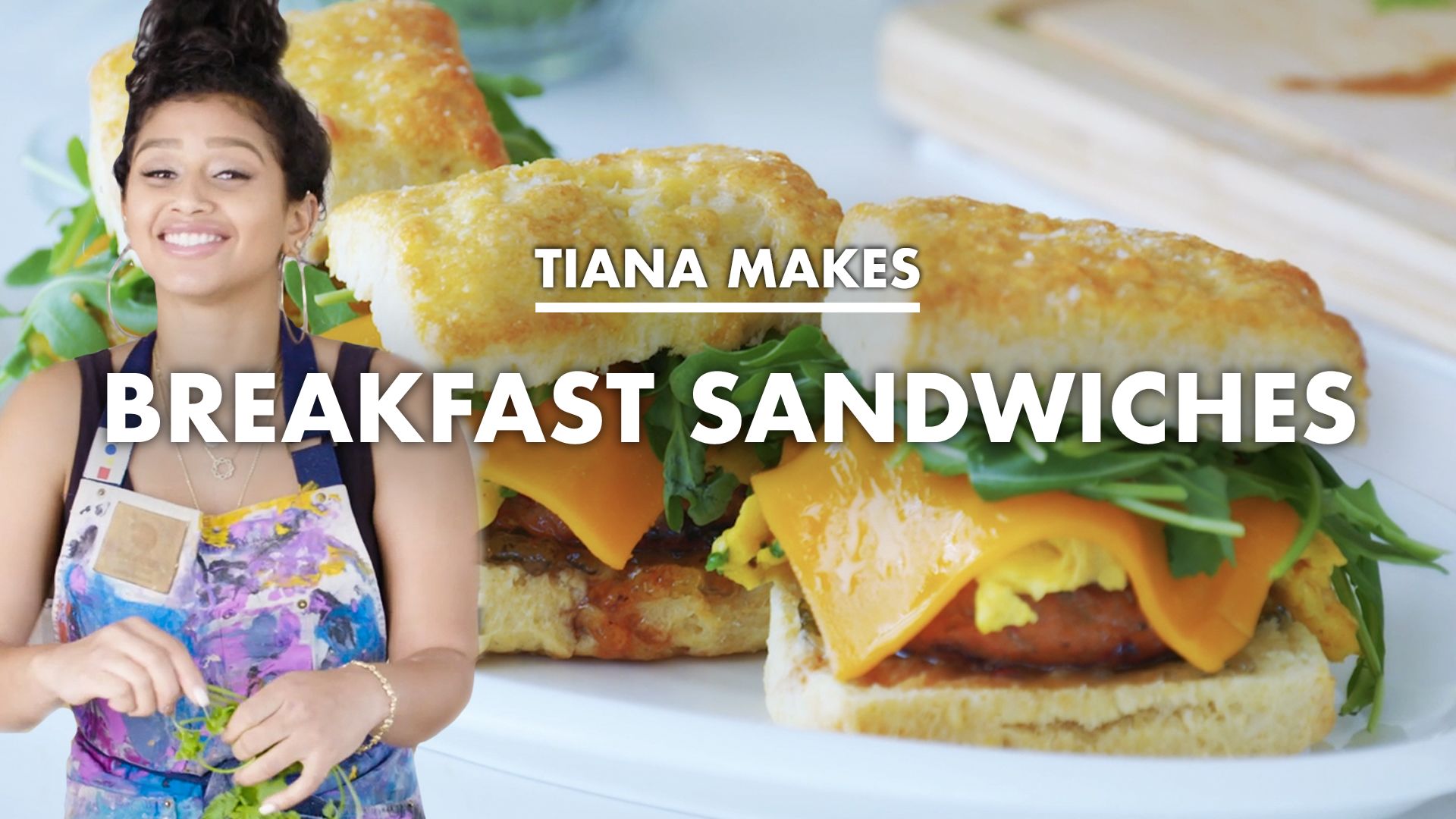 Watch Tiana Makes the Ultimate Breakfast Sandwich | From the Home ...