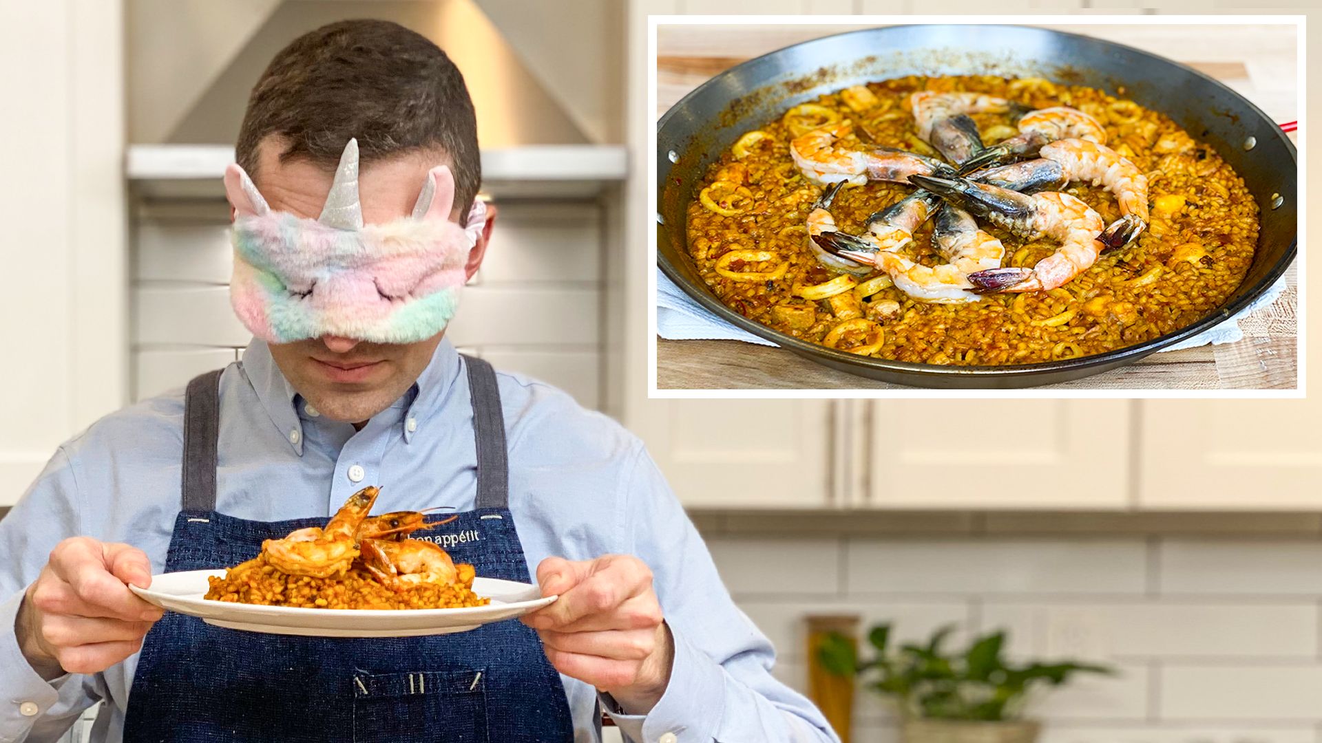Watch Recreating José Andrés's Seafood Paella From Taste | Reverse ...