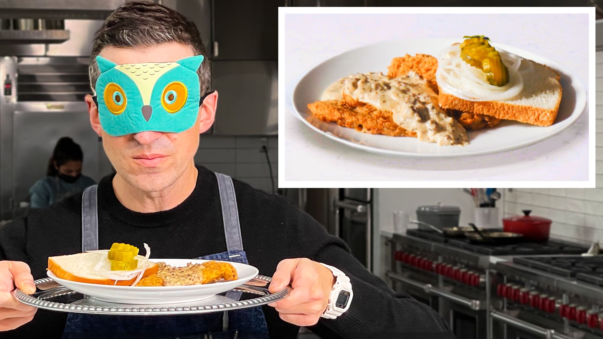 Watch Recreating Carla Hall's Chicken Fried Steak From Taste | Reverse ...