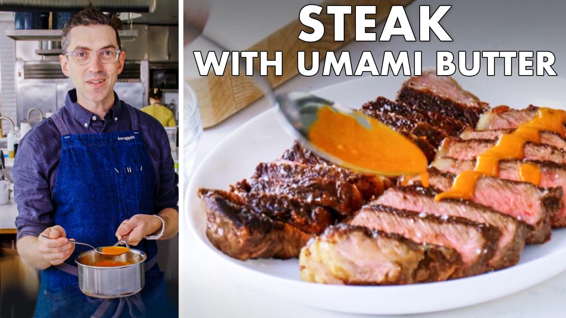 Watch Chris Makes Steak With Umami Butter Sauce | From the Test Kitchen ...