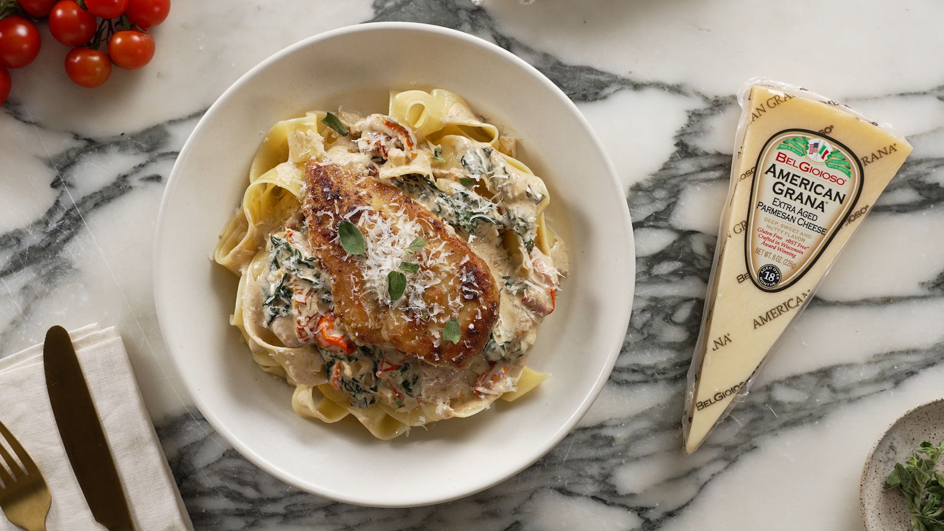 Watch Creamy Tuscan Chicken | Bon Appétit