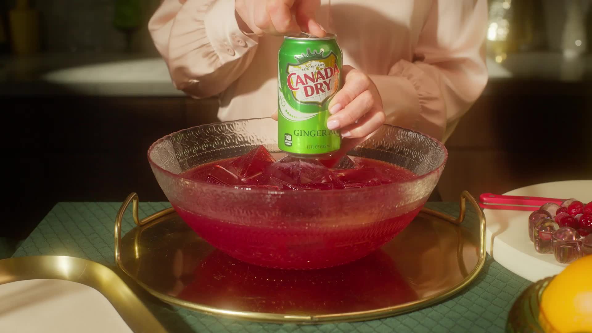 Watch A Mocktail for Every Mood: Merry Memory Lane Punch | Bon Appétit