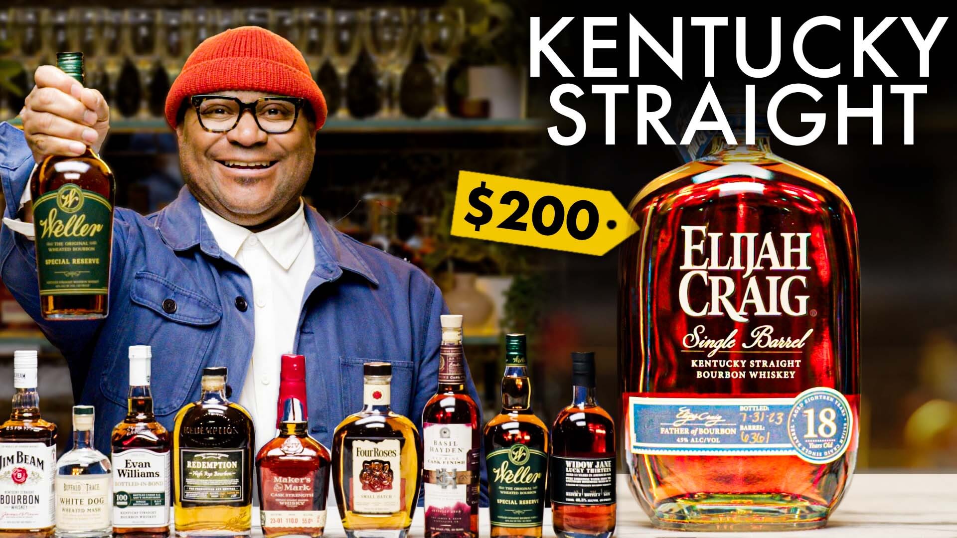 Watch Sommelier Tries 10 Bourbons From $20-$200 | World Of Wine | Bon ...