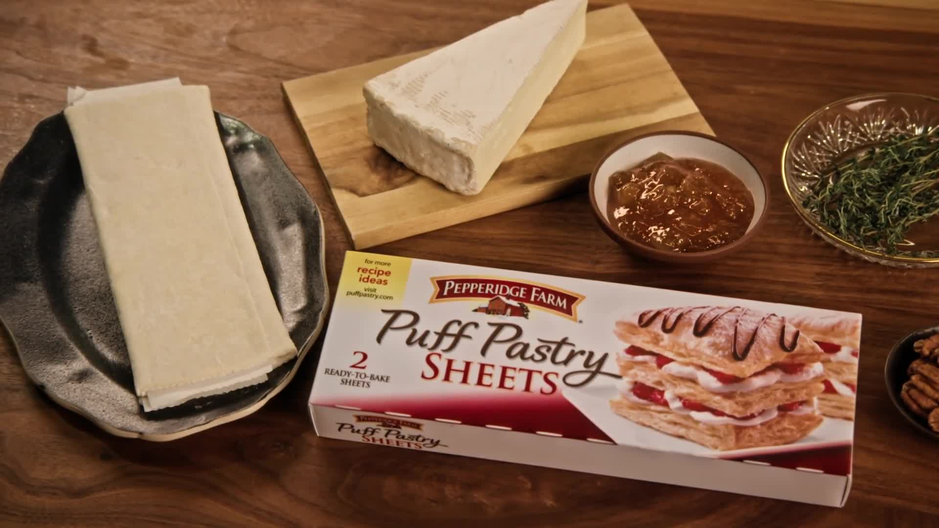 Watch Puff Pastry Baked Brie Bites | Bon Appétit