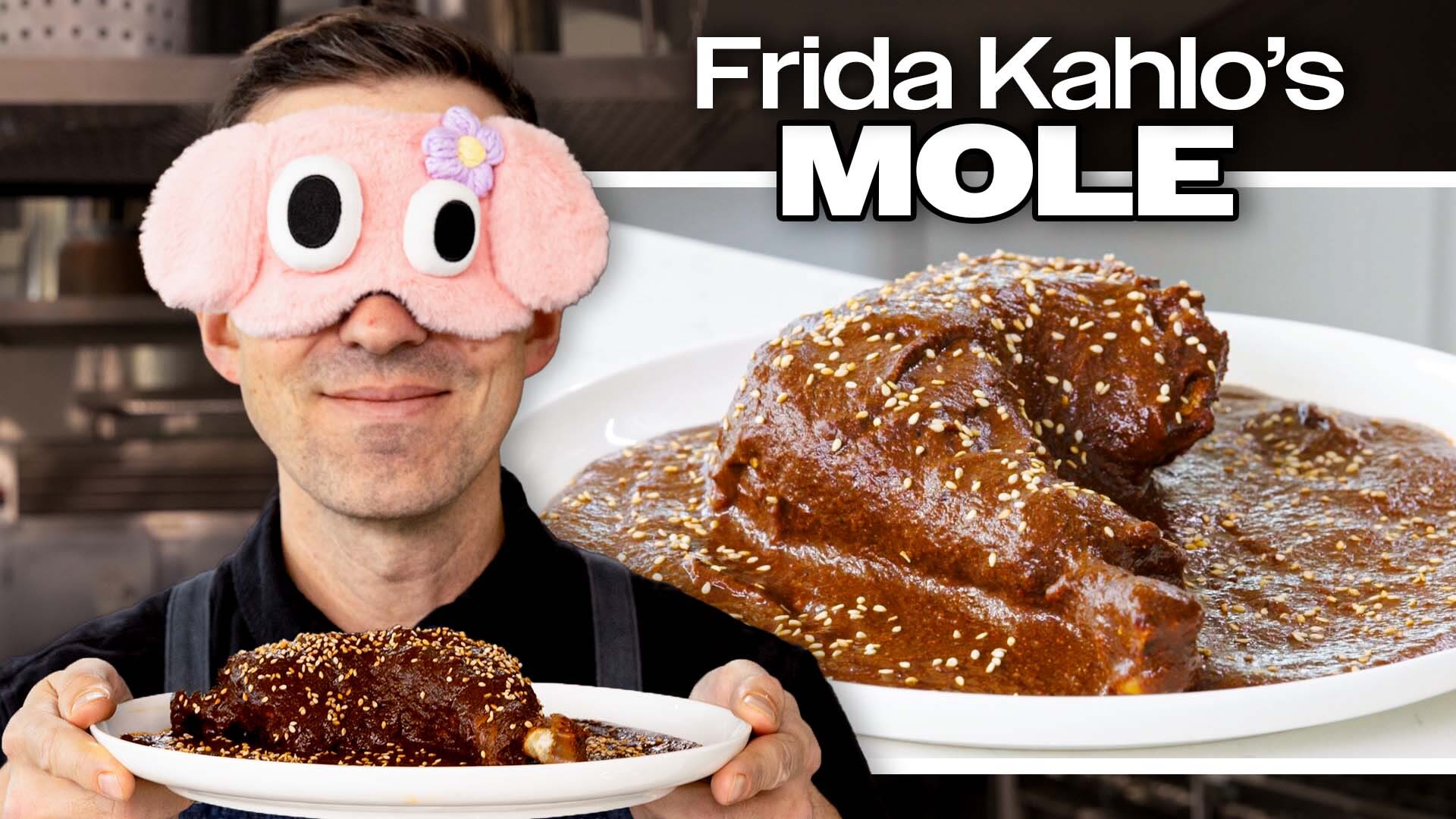 Watch Recreating Frida Kahlo's Oaxacan Black Mole From Taste | Reverse ...