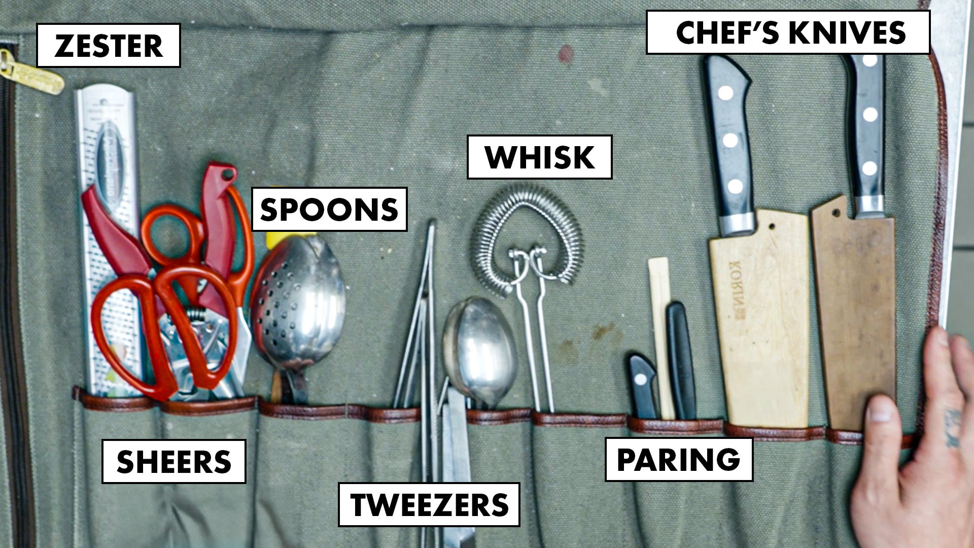 Watch Inside 20 Chefs' Knife Rolls: Pro Chefs Reveal Their Go-To Tools ...