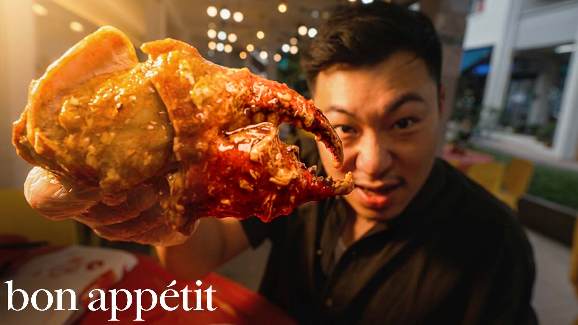 Watch We Tried Singapore’s Legendary Chili Crab | Street Eats | Bon Appétit
