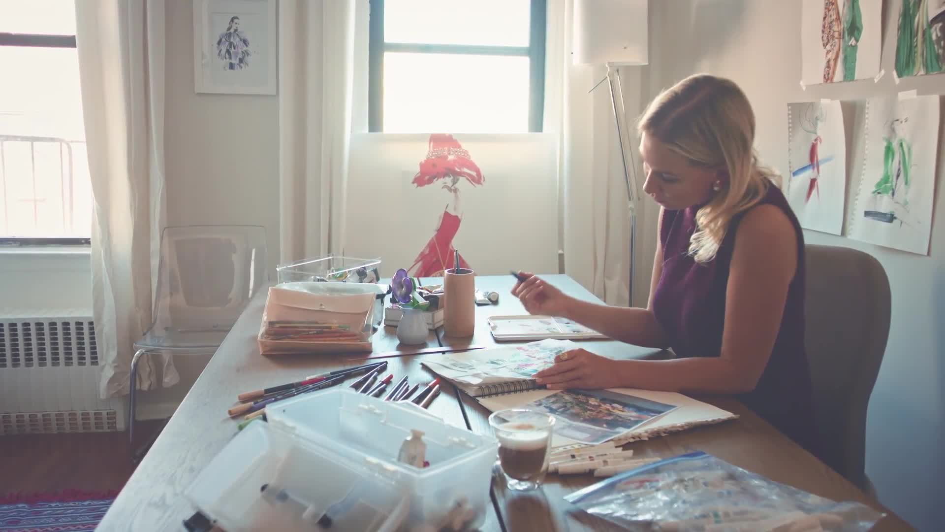 Watch The Art and Inspiration Behind @TravelWriteDraw Illustrator ...