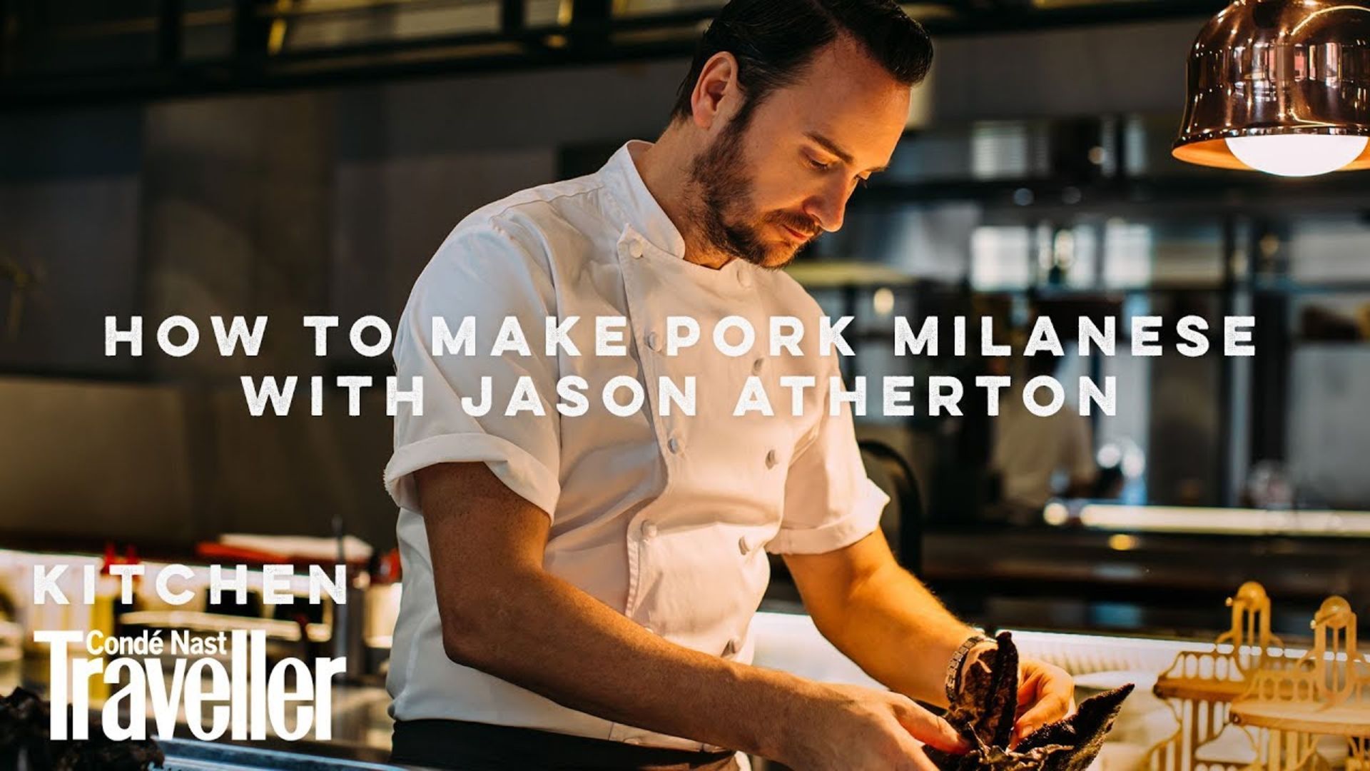 Watch Pork Milanese recipe with chef Jason Atherton | CN Traveller