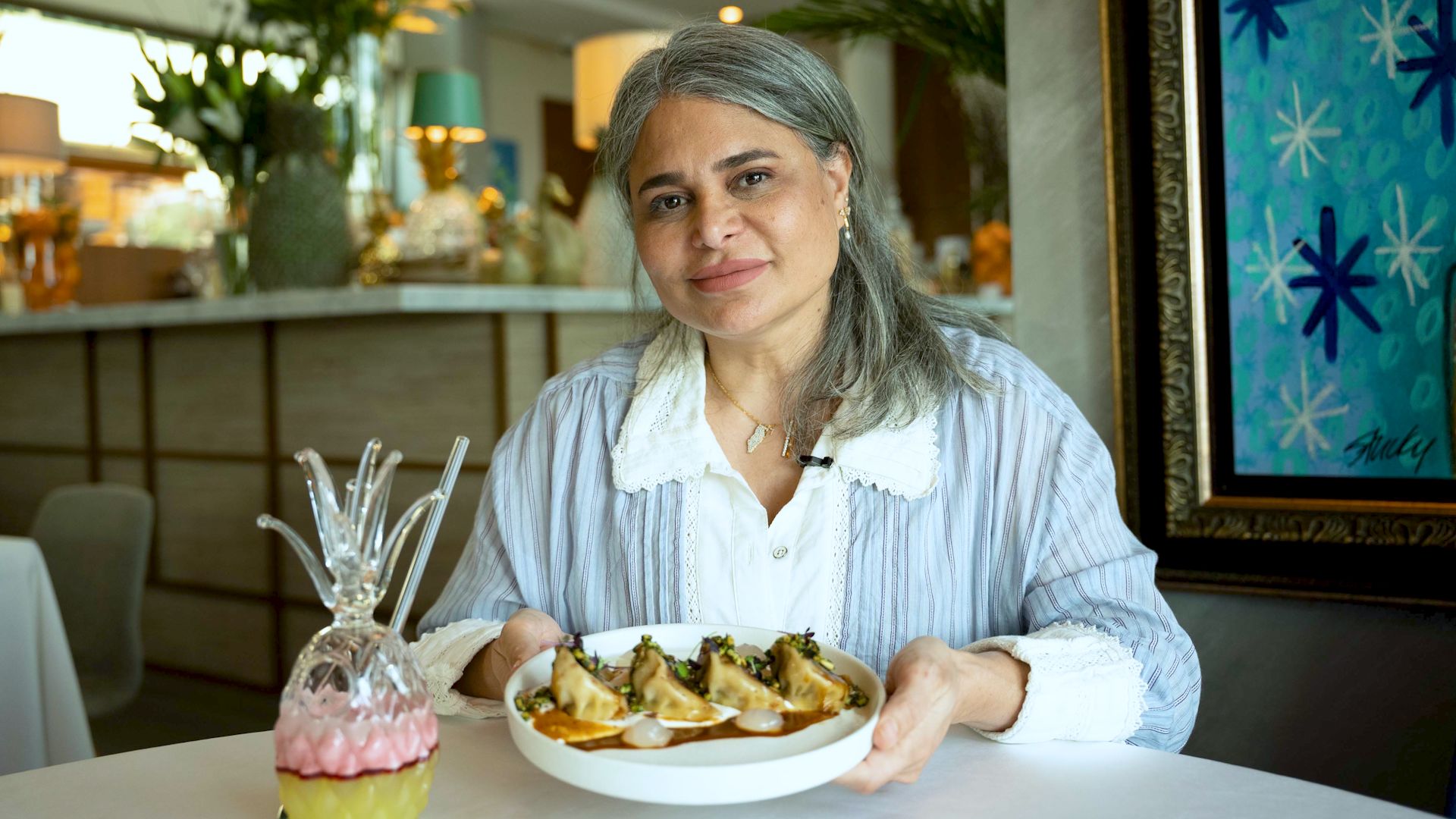 Watch Bahrain's secret garden cafe | Where Chefs Eat | Condé Nast ...