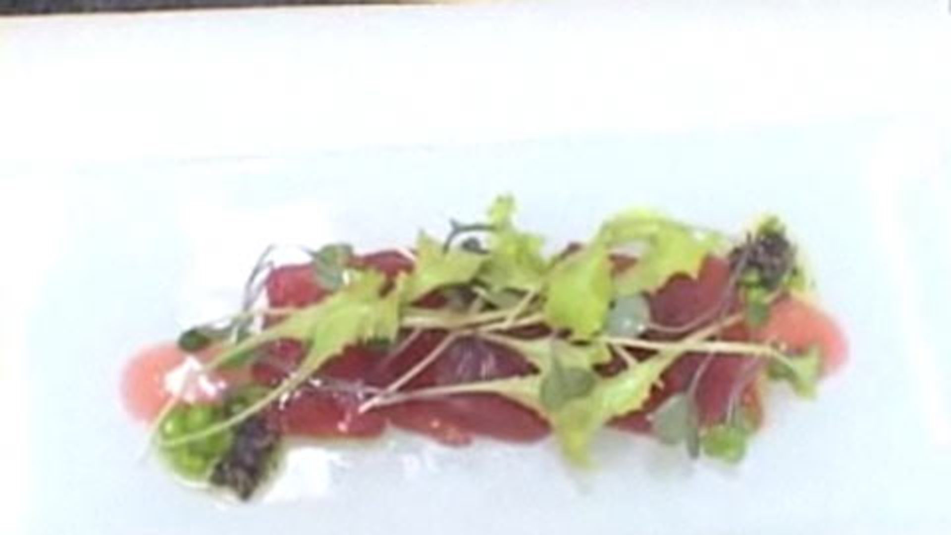 Watch Shea Gallante of Cru Makes Crudo with Red Apple Vinaigrette ...