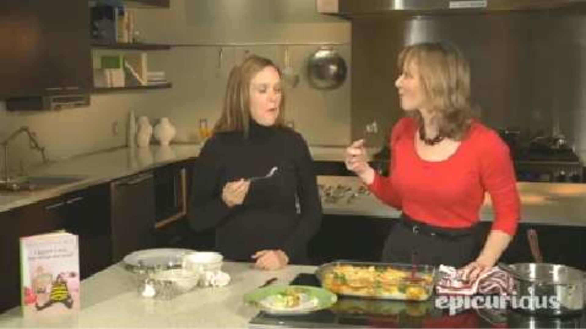 Watch Samantha Bee Makes Eggs Benedict Bread Pudding | Celebrity Cooks ...