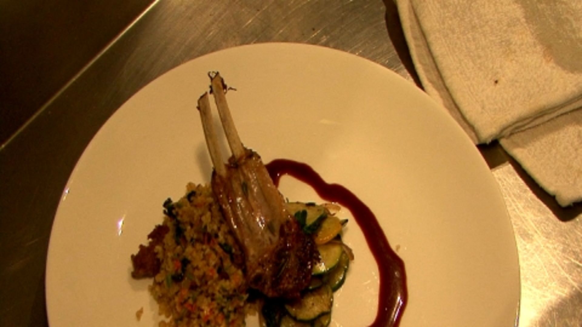 Watch Govind Armstrong Makes Lamb with Bulgur Salad | Chef Profiles and ...