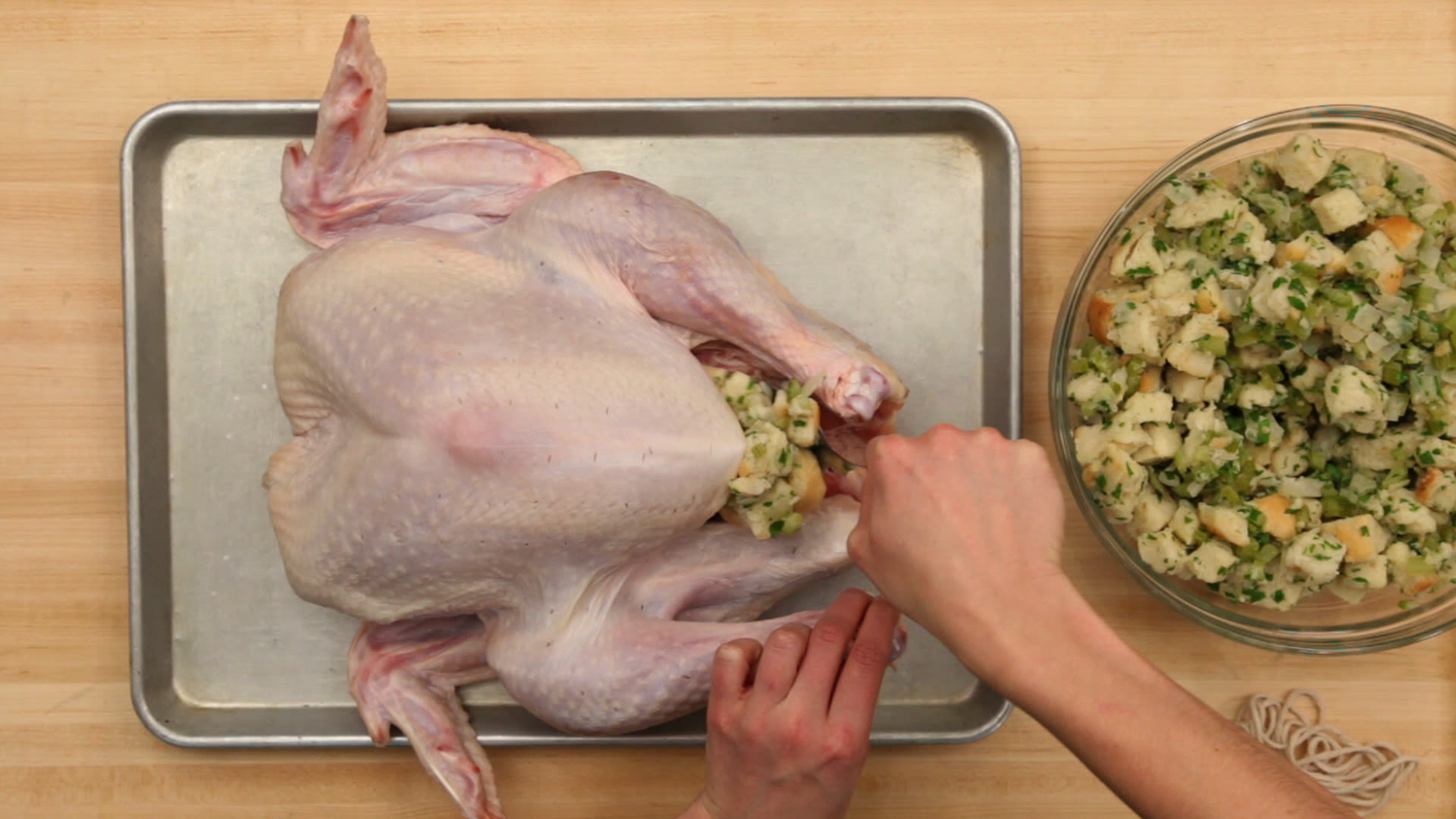 Watch How to Truss a Turkey | Epicurious Essentials: Cooking How-Tos ...