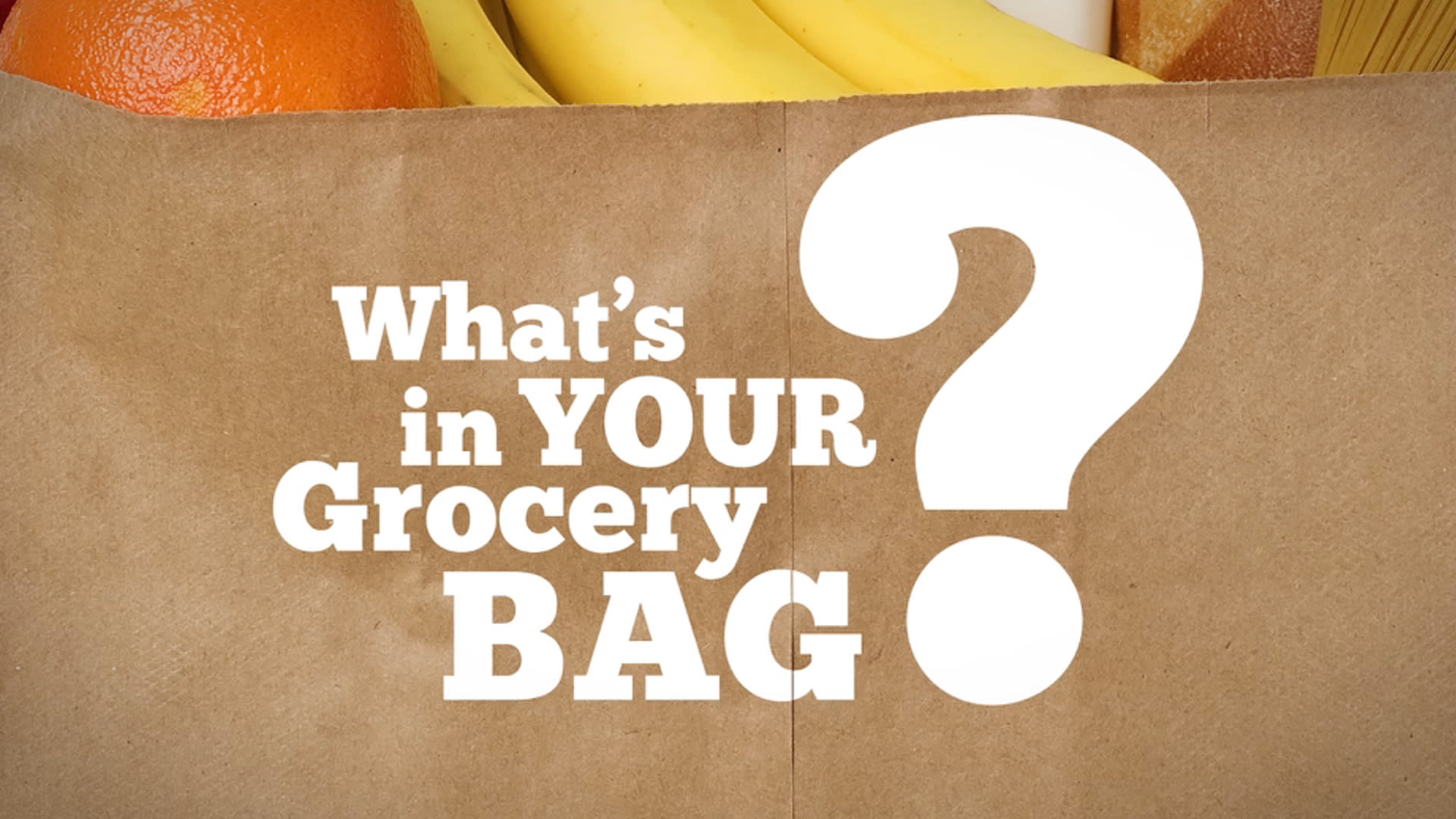 Watch Series Trailer | What's In Your Grocery Bag? | Epicurious