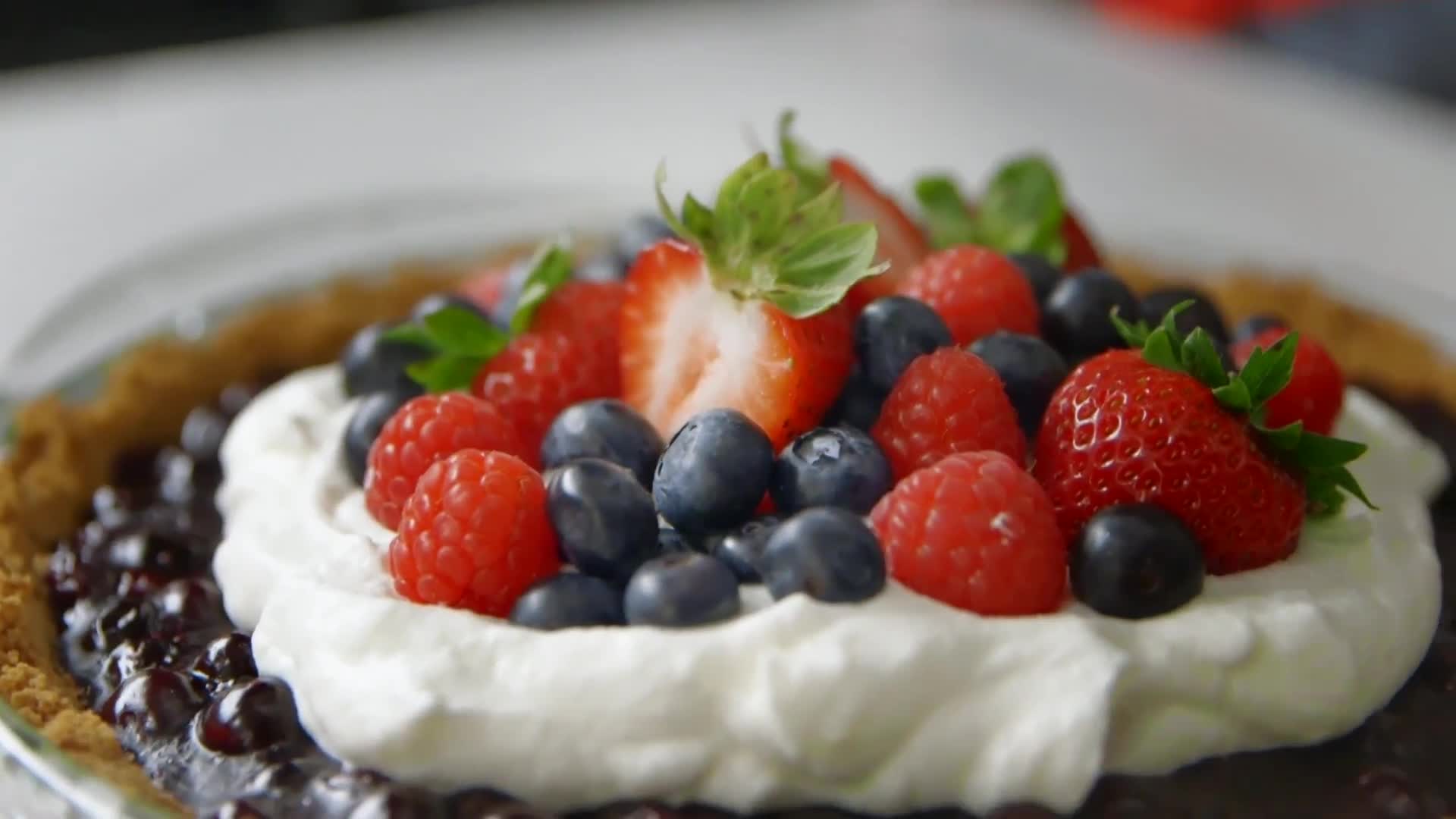 Watch How to Make Red, White, and Blue Pie | Epicurious