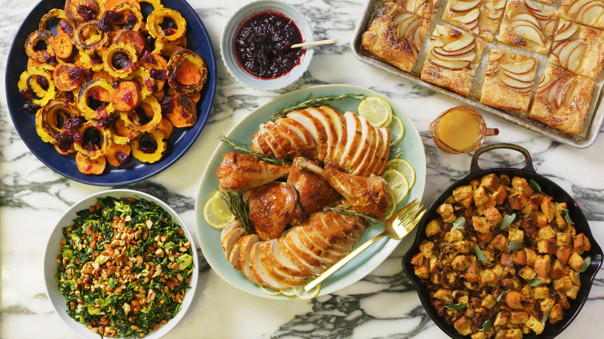 Watch This Thanksgiving Menu Only Takes 3 Hours | Epicurious