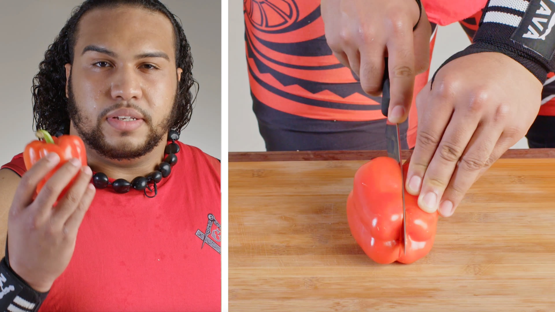 Watch 50 People Try to Chop & Deseed a Pepper | Basic Skills Challenge ...