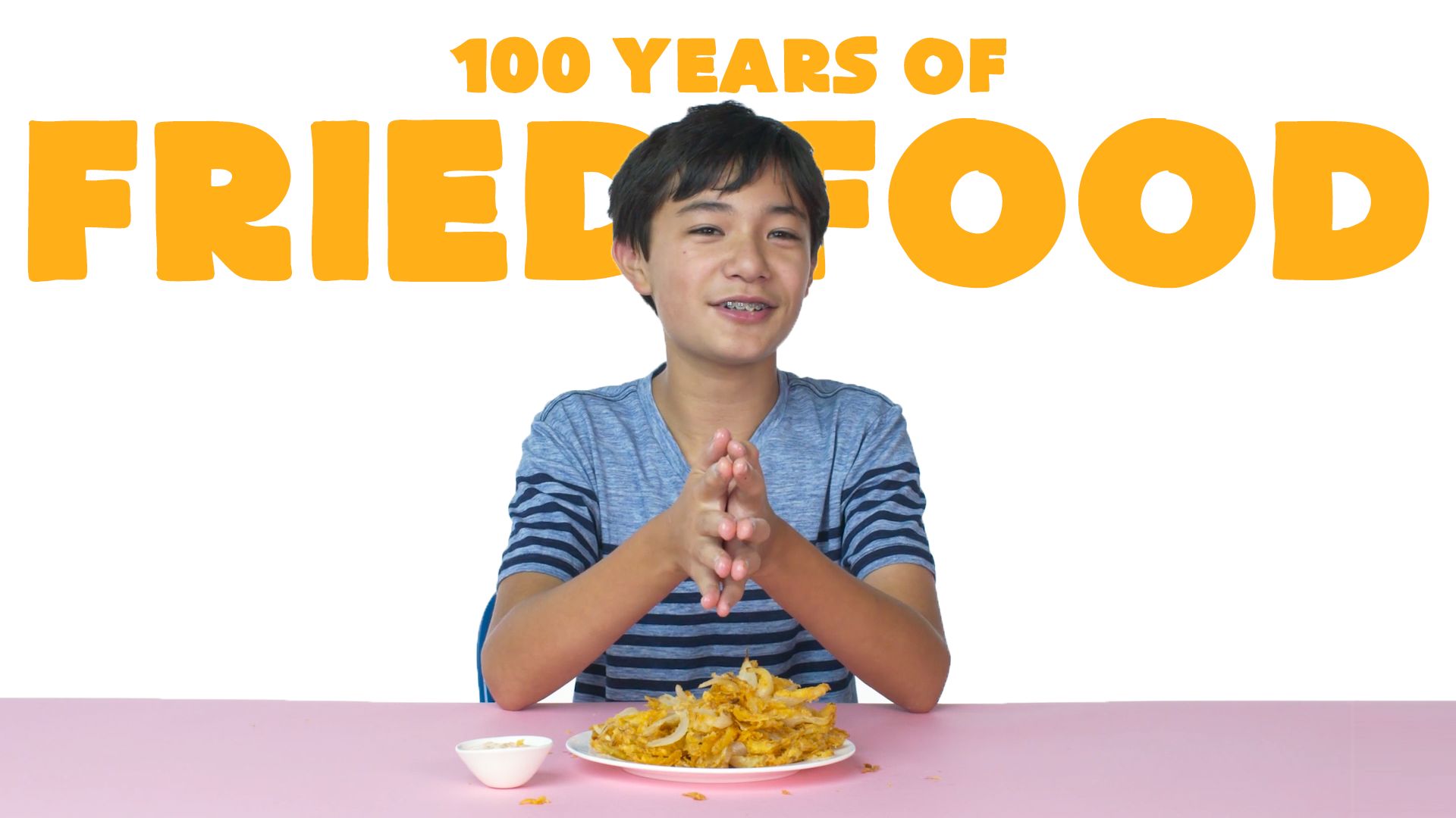 Watch Kids Try 100 Years Of Fried Food | Kids Try | Epicurious