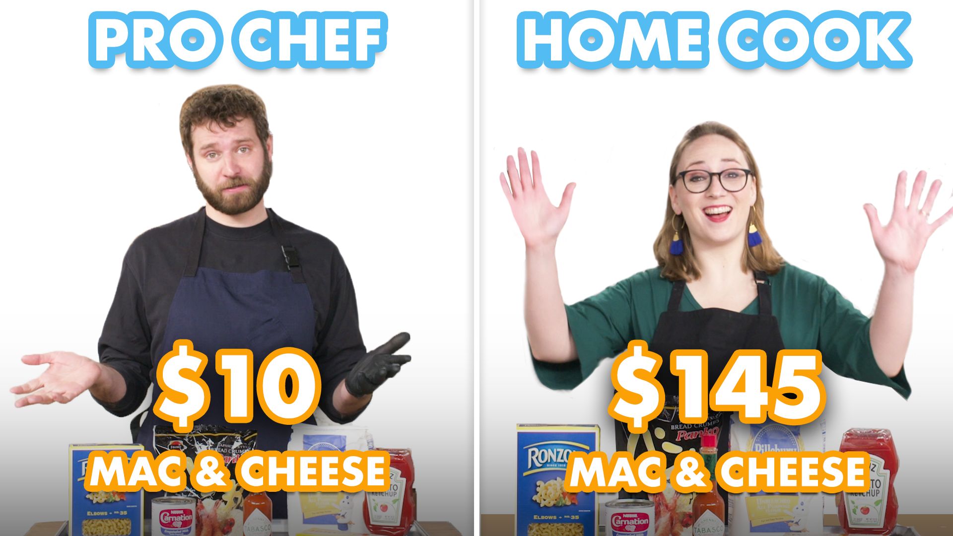 Watch $145 vs $10 Mac & Cheese: Pro Chef & Home Cook Swap Ingredients ...