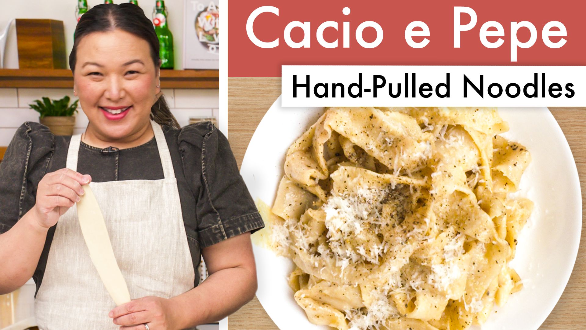 Watch How To Make Cacio e Pepe With Hand-Pulled Noodles | Epicurious