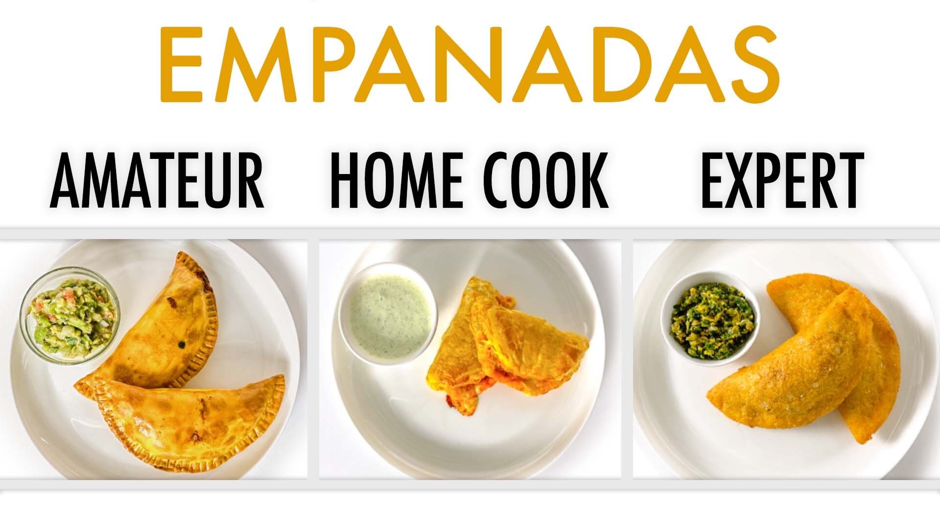 Watch 4 Levels of Empanadas: Amateur to Food Scientist | 4 Levels ...