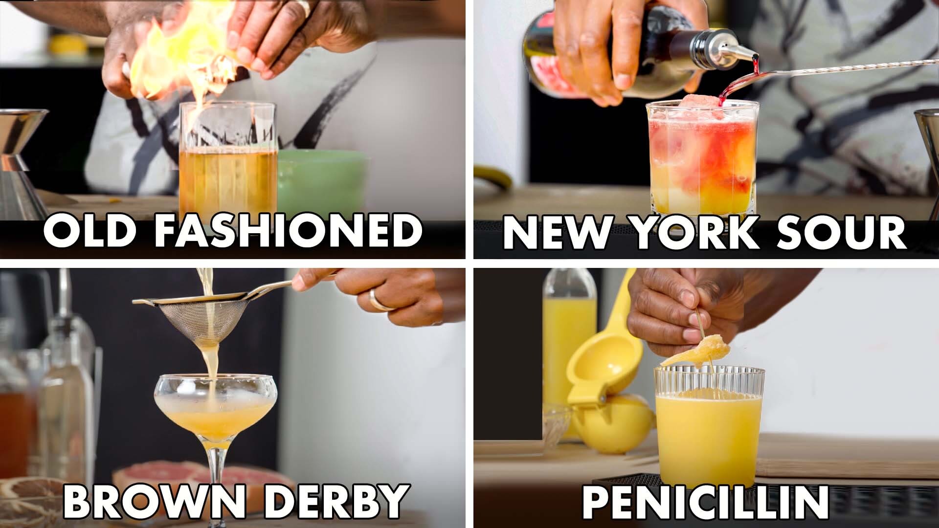 Watch How To Mix Every Whiskey Cocktail | Method Mastery | Epicurious