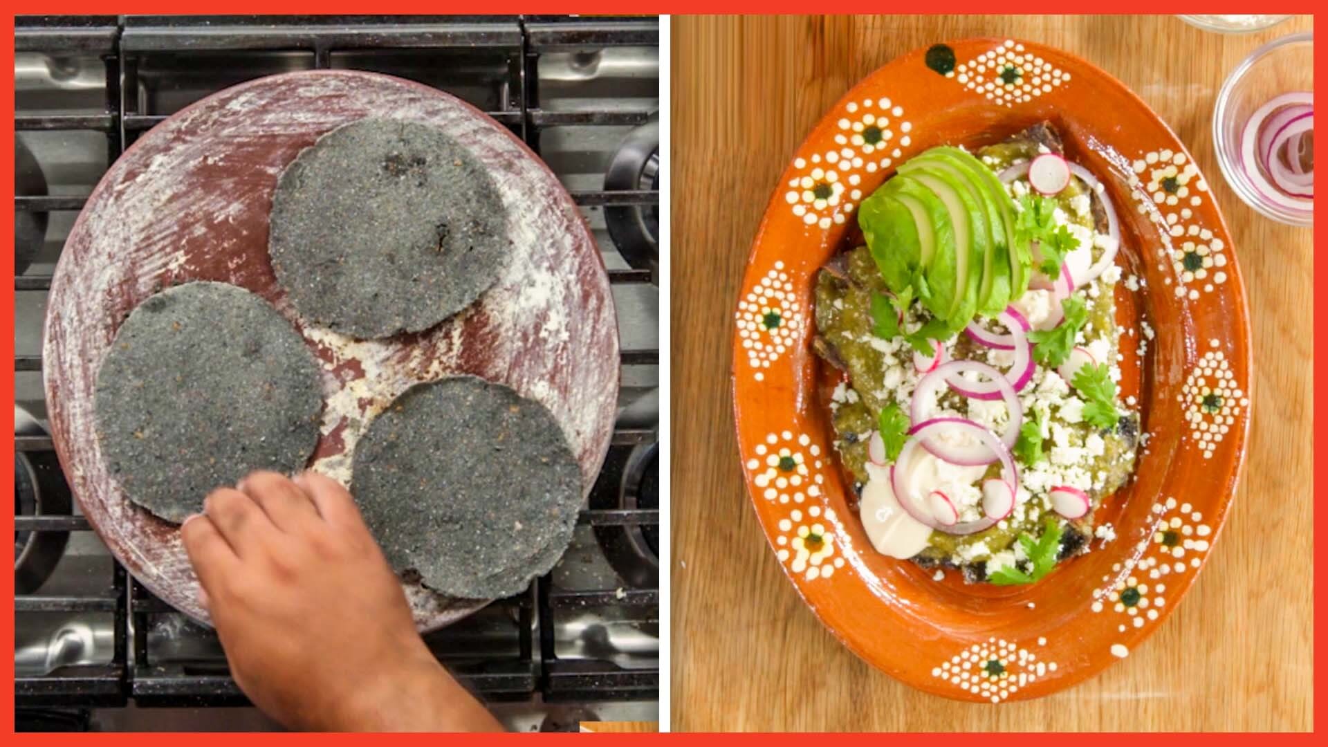 Watch How Traditional Enchiladas Are Made | Passport Kitchen | Epicurious