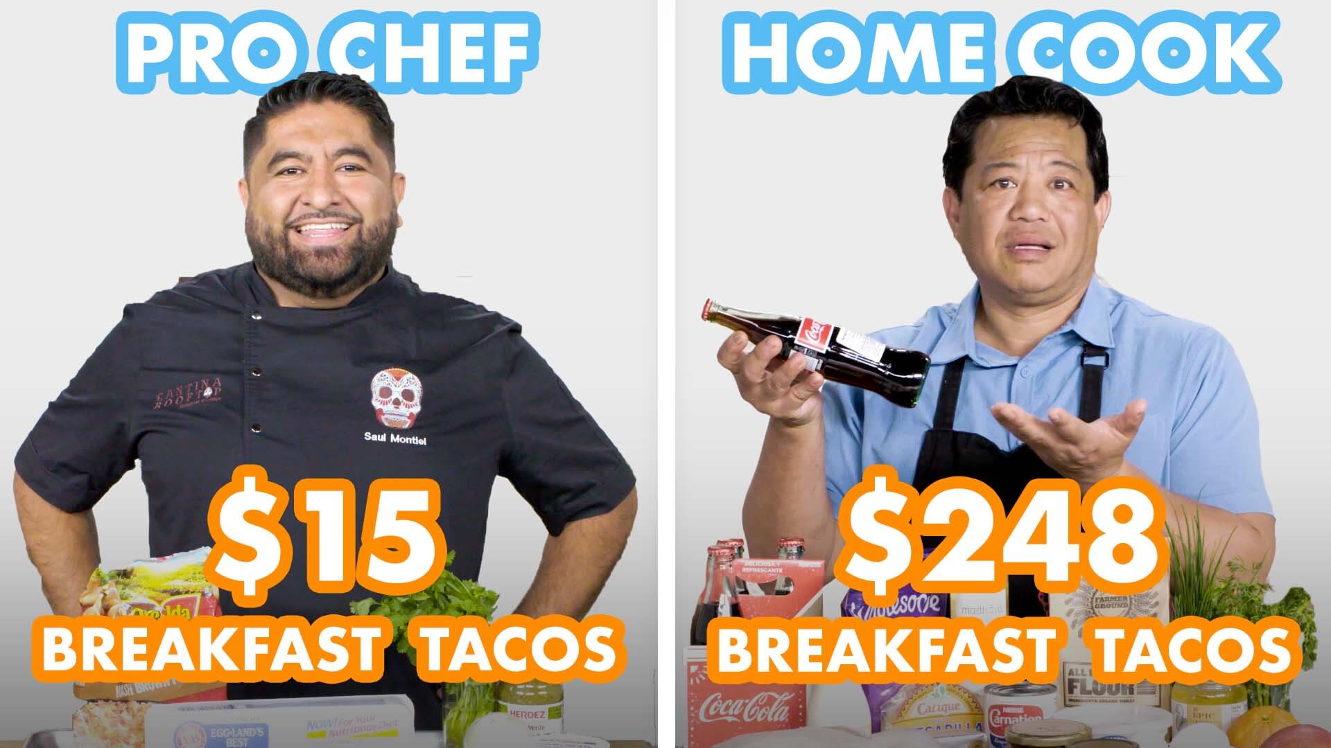 Watch $248 vs $15 Breakfast Tacos: Pro Chef & Home Cook Swap ...