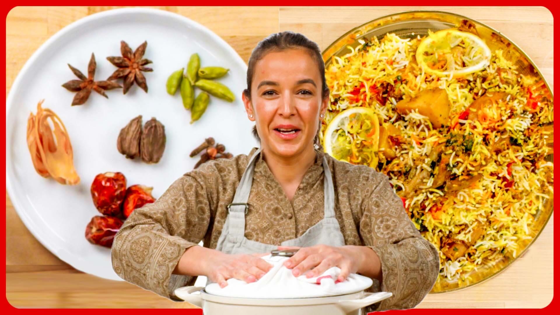 Watch How a Pakistani Chef Makes Traditional Chicken Biryani | Passport ...