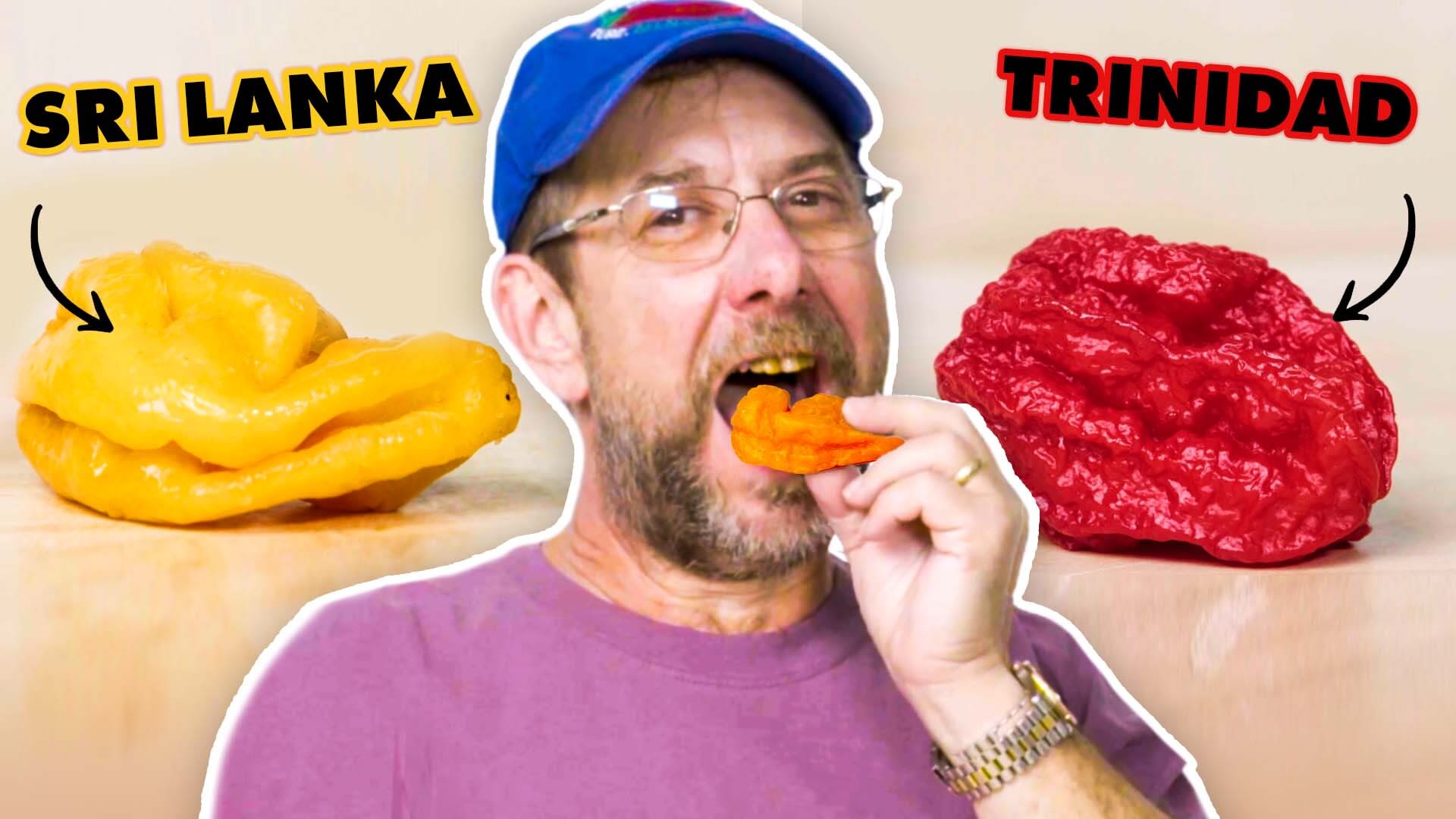 Watch 'Pepper X' Creator Ed Currie Tastes The Hottest Peppers From 11 ...
