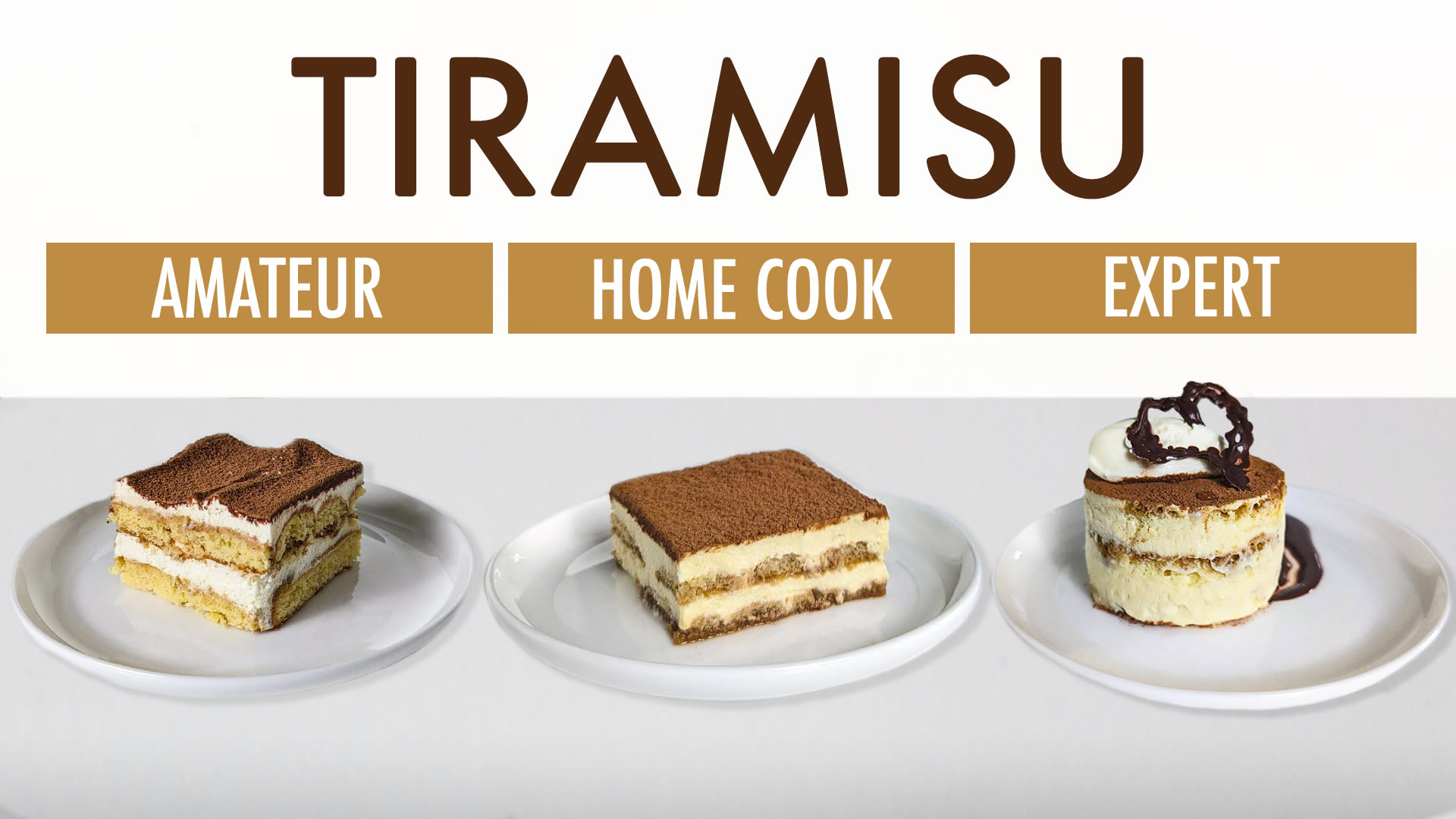 Watch 4 Levels of Tiramisu: Amateur to Food Scientist | 4 Levels ...