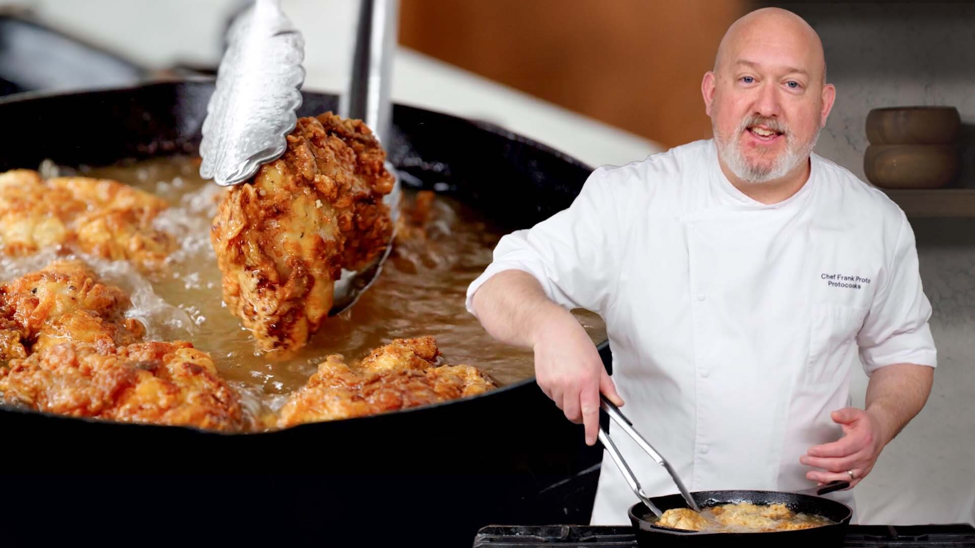 how to cook fried chicken for business