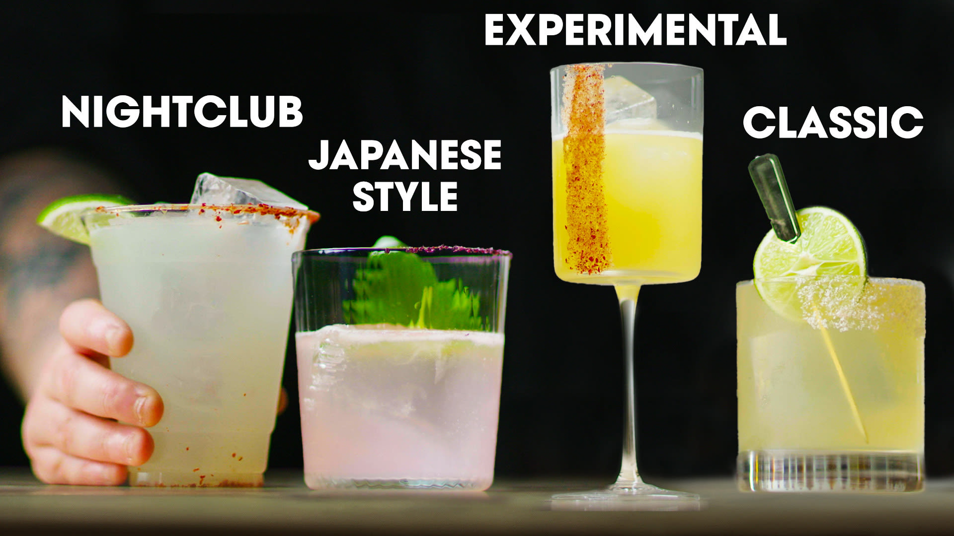 Watch 11 Different Bartenders Mix a Classic Margarita | 11 Bartenders ...