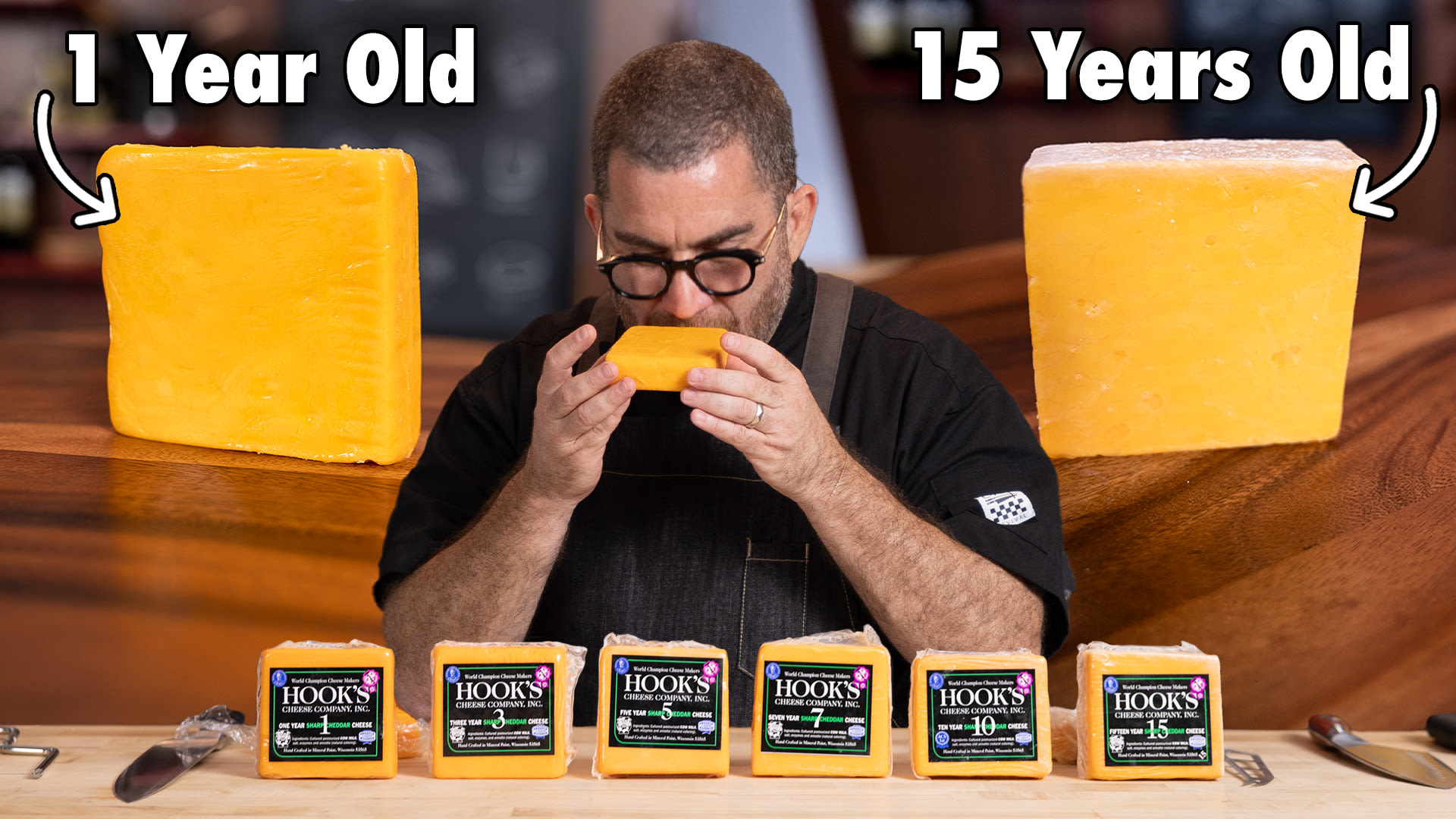 Watch Cheesemonger Tries the Same Cheese at 6 Ages (1-15 years) | The ...