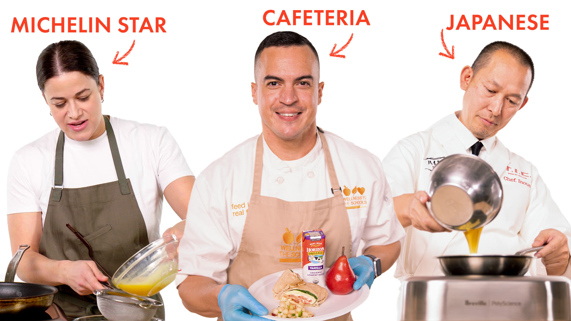 Watch 12 Chefs Make an Omelet (Michelin Star, French, Airline & More) | 12 Chefs | Epicurious