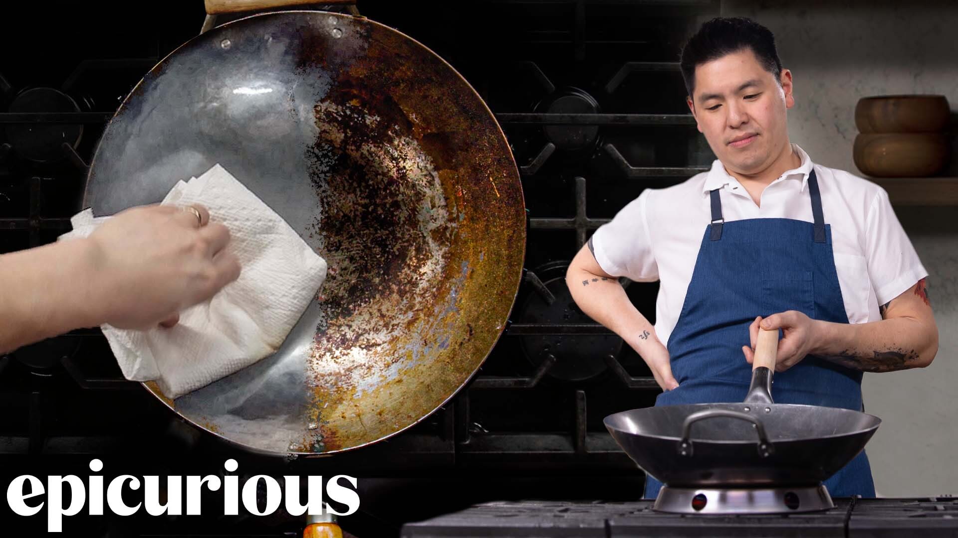 Watch The Best Way to Clean and Season a Wok | Epicurious 101 | Epicurious