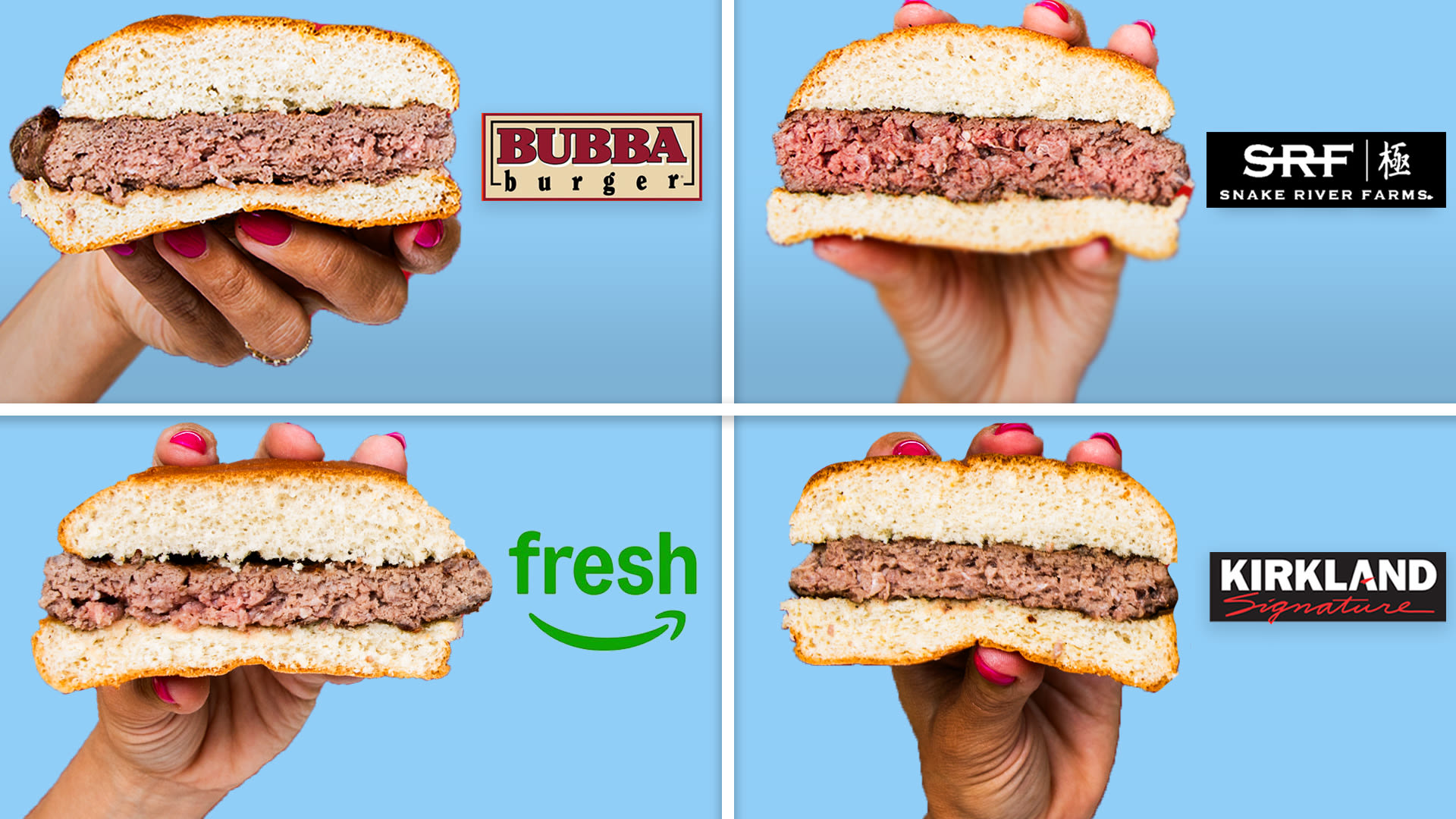 Watch Pro Chefs Blind Taste Test Every Frozen Burger | The Taste Panel ...