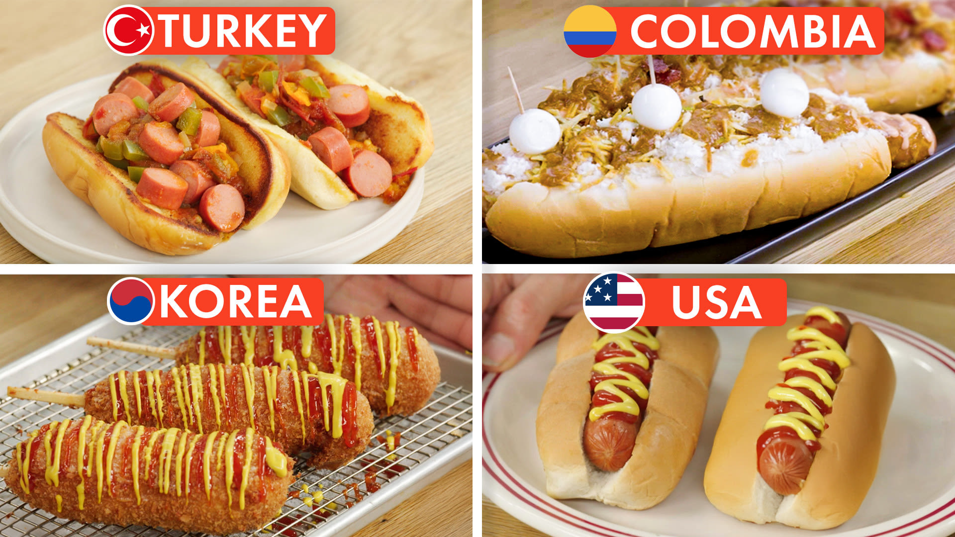 Watch 13 Chefs From 13 Countries Make Hot Dogs | 10 Chefs | Epicurious