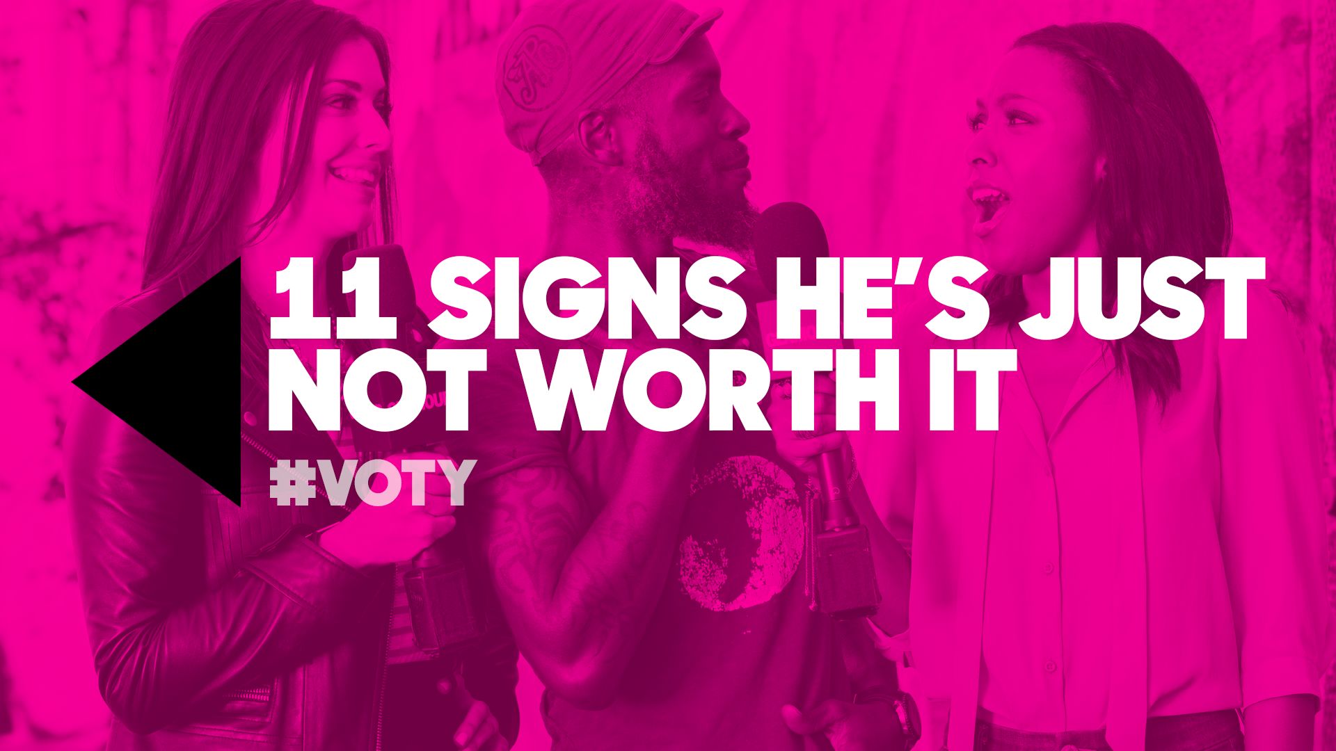 Watch 11 Signs He’s Not Relationship Material | Glamour