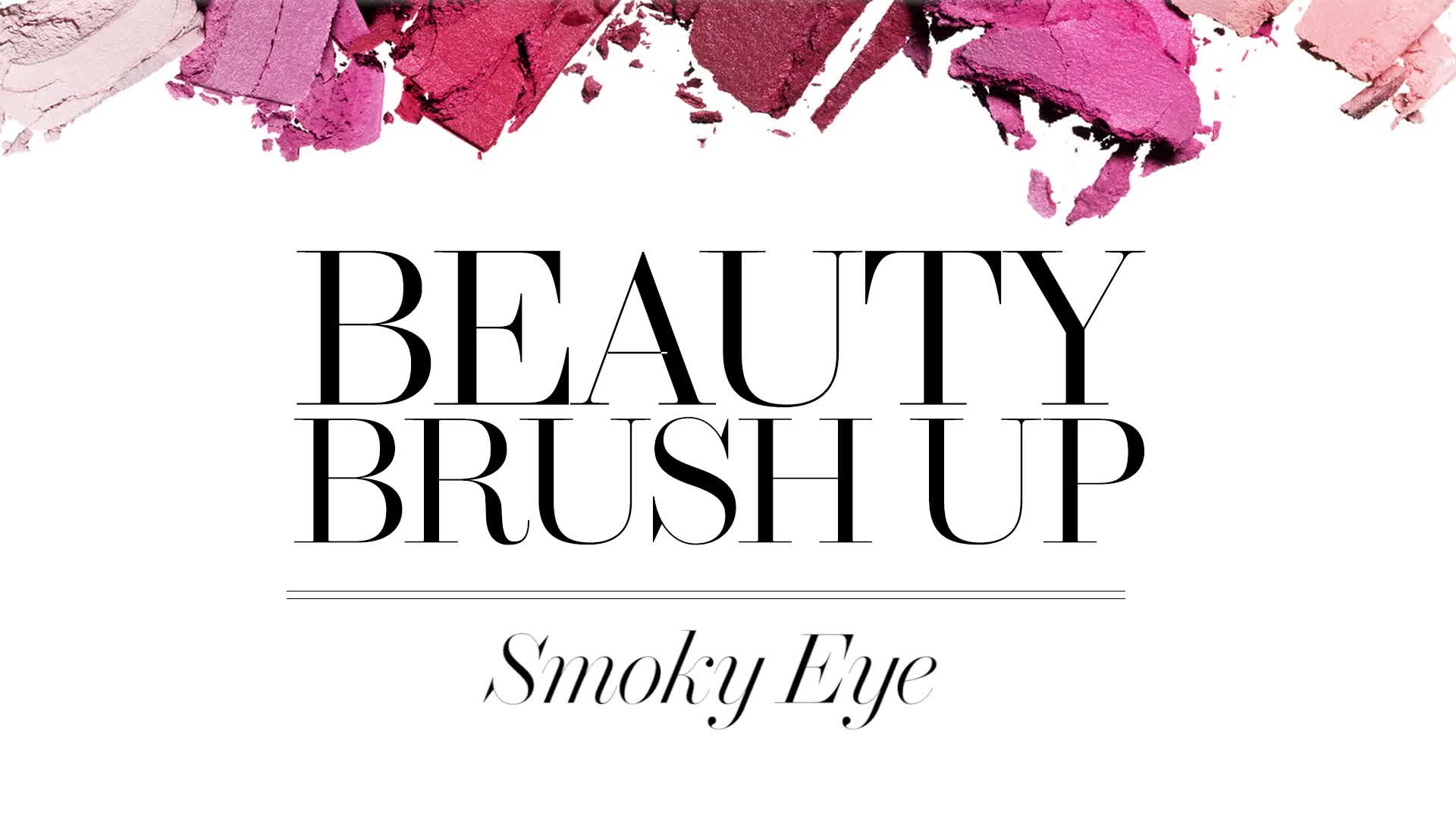 Watch Beauty Brush Up: A Modern Smoky Eye | Glamour