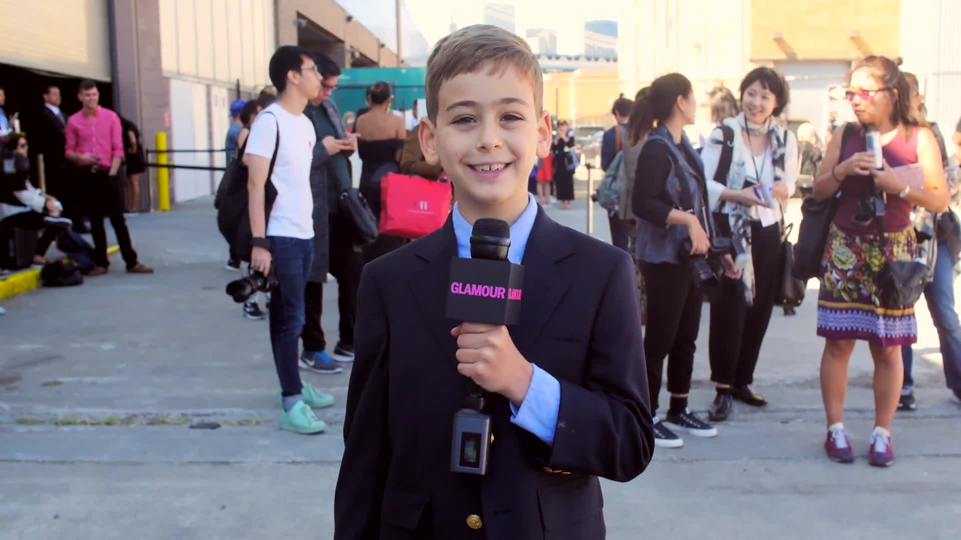 Watch Glamour’s Fourth Grade New York Fashion Week Correspondent | Glamour