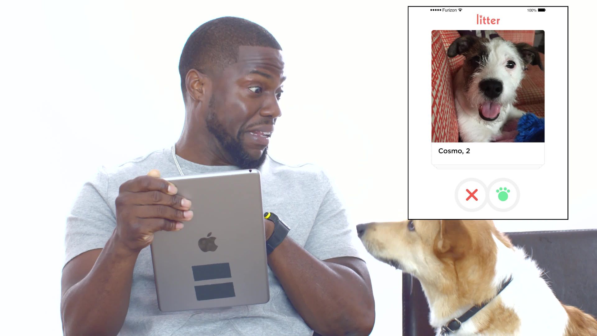 Watch Kevin Hart Hijacks His Dog’s Tinder Account | Glamour