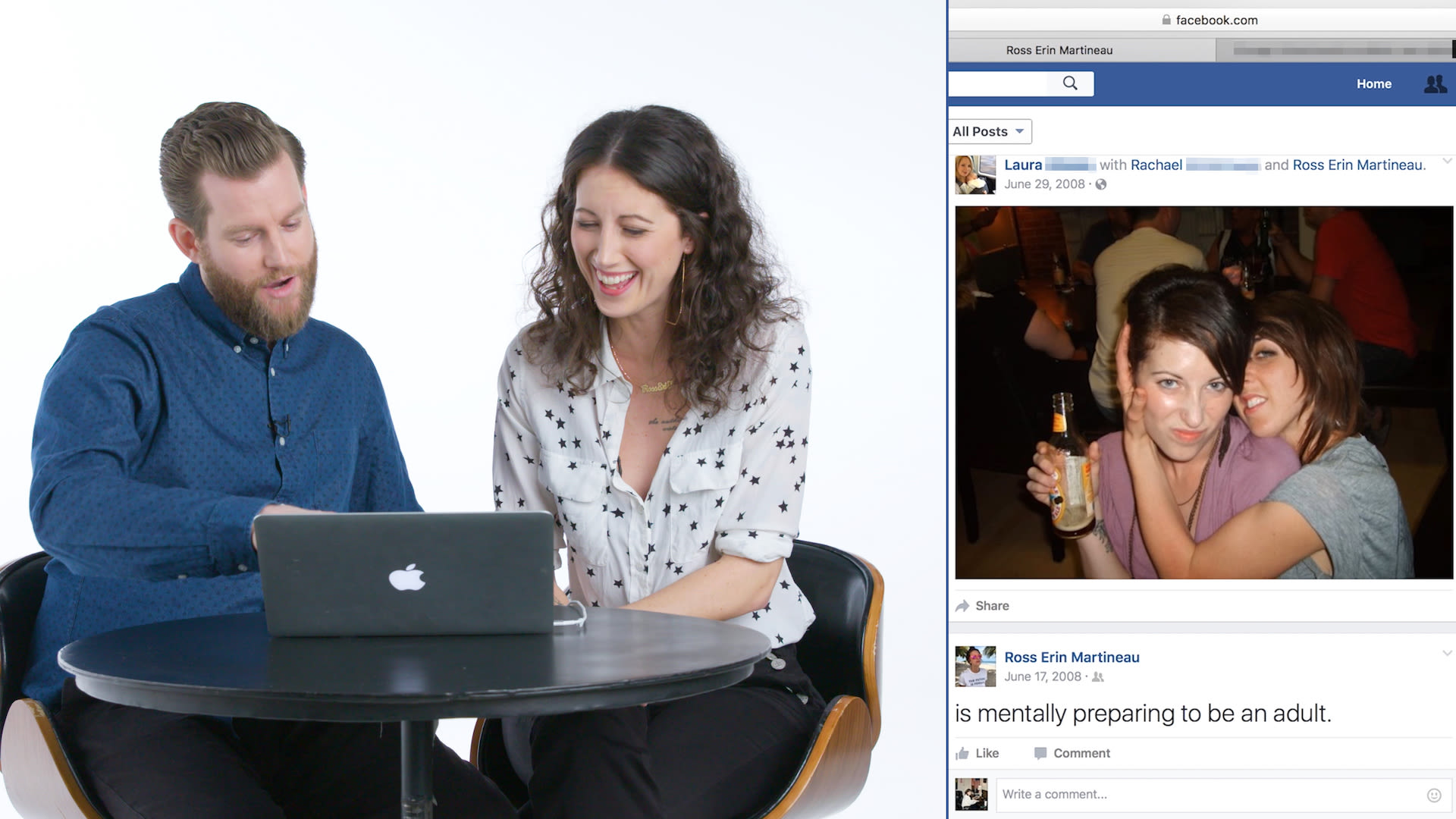 Watch Couples Review Each Other’s First Year on Facebook: Patrick ...