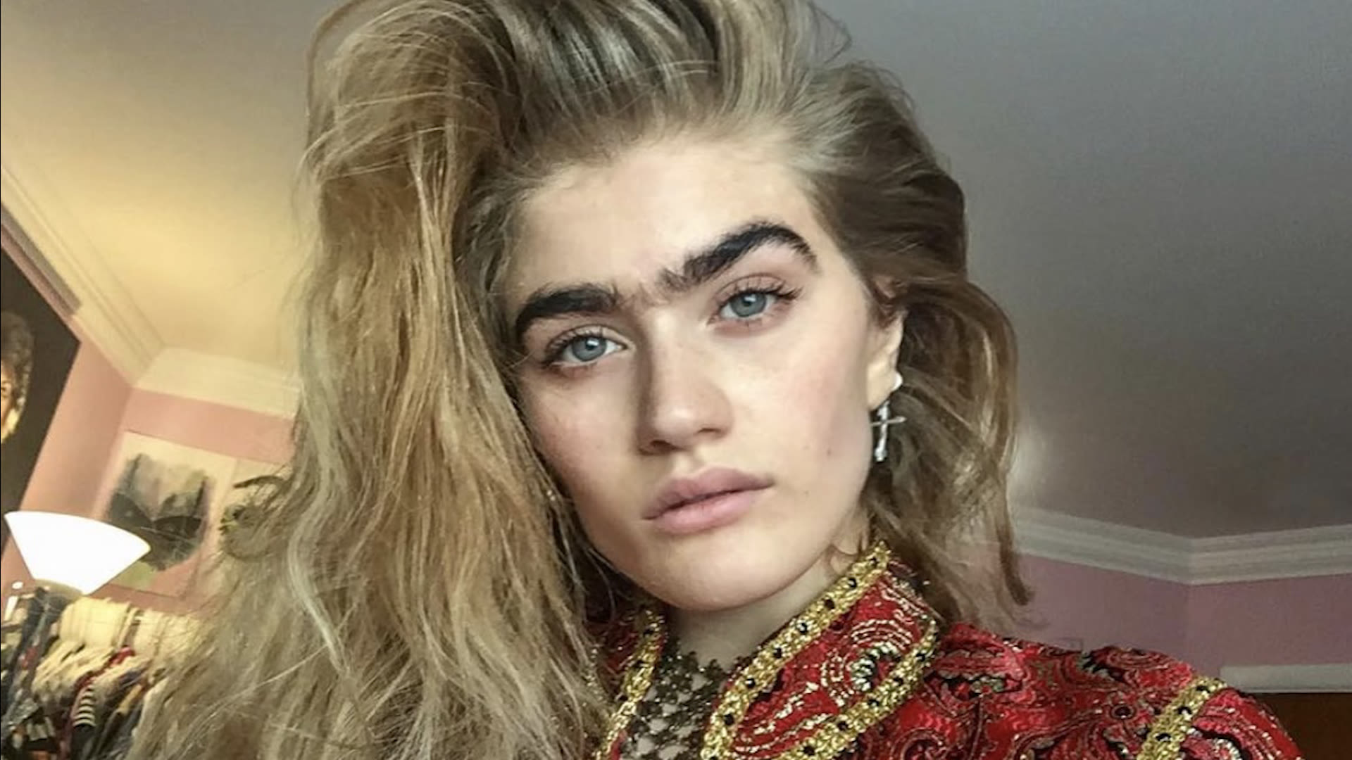 Watch This Model Is Making the Unibrow Movement Happen | Glamour